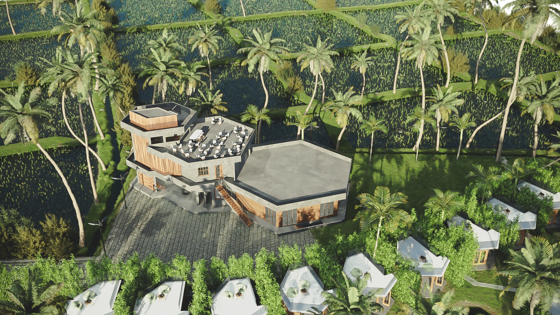 ArtStation - Nature Cottages Complex