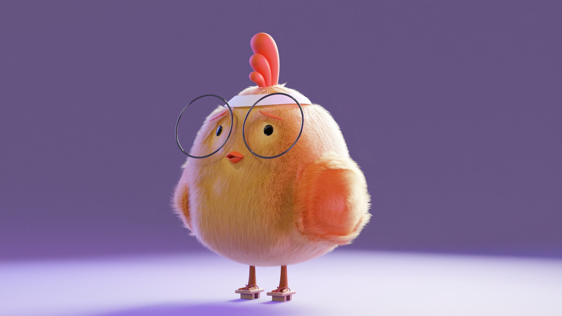 ArtStation - Chiken 3d modeling