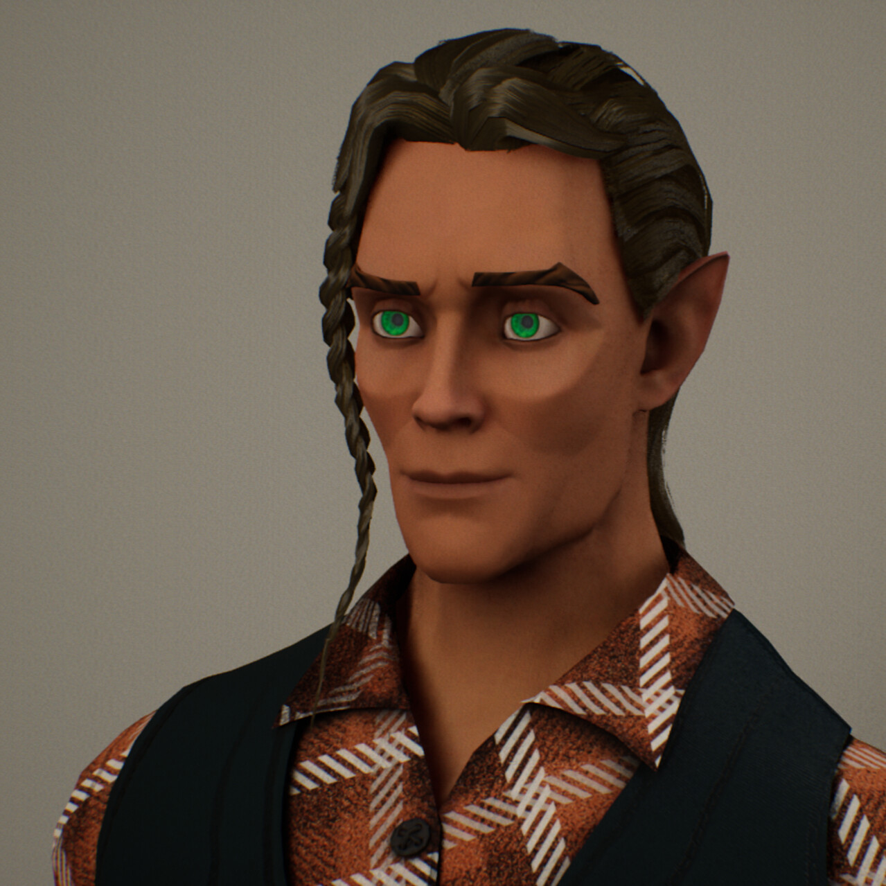 ArtStation - stylized game character: elf