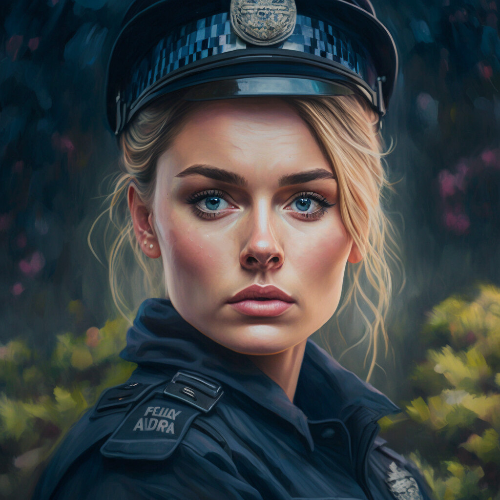 ArtStation - Police beauty