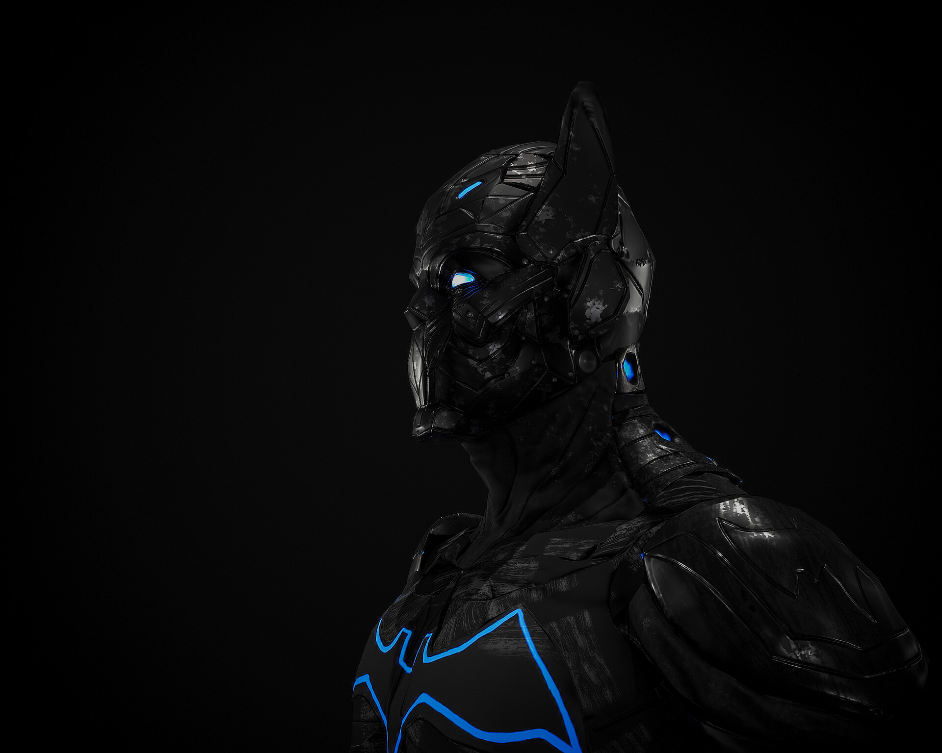 ArtStation - Batman Sci-Fi (Render real Time)