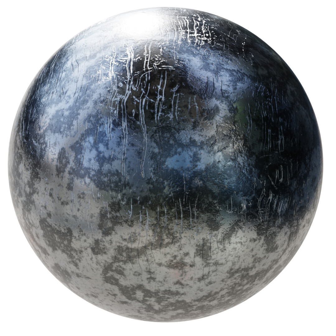 ArtStation - Scratched Metal Material