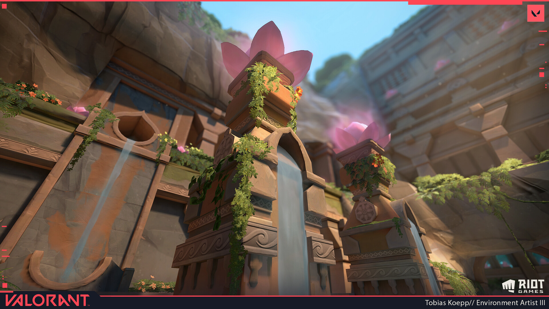 Tobias Koepp - Valorant - Lotus - Materials and Sculpts