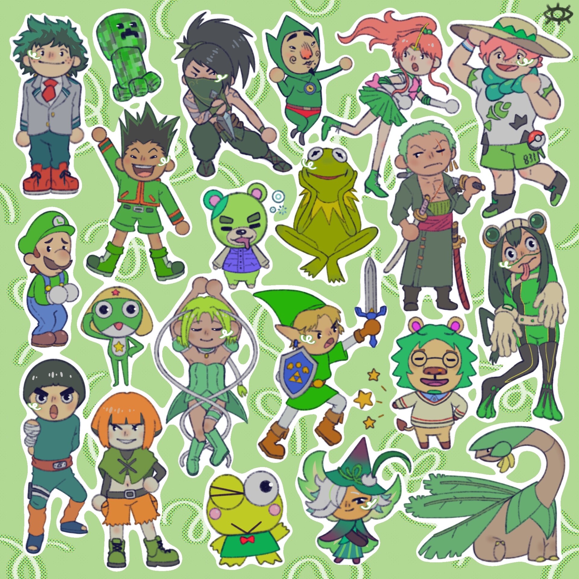 ArtStation - Green Besties