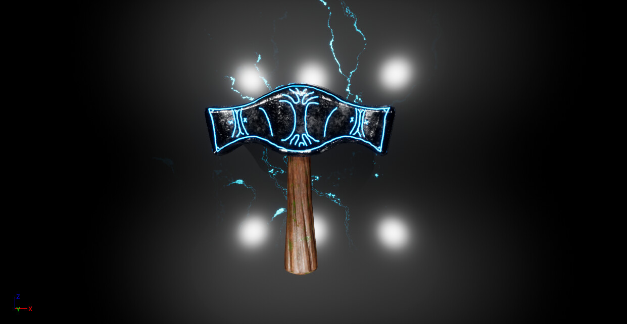 Mjolnir Symbol Wallpaper