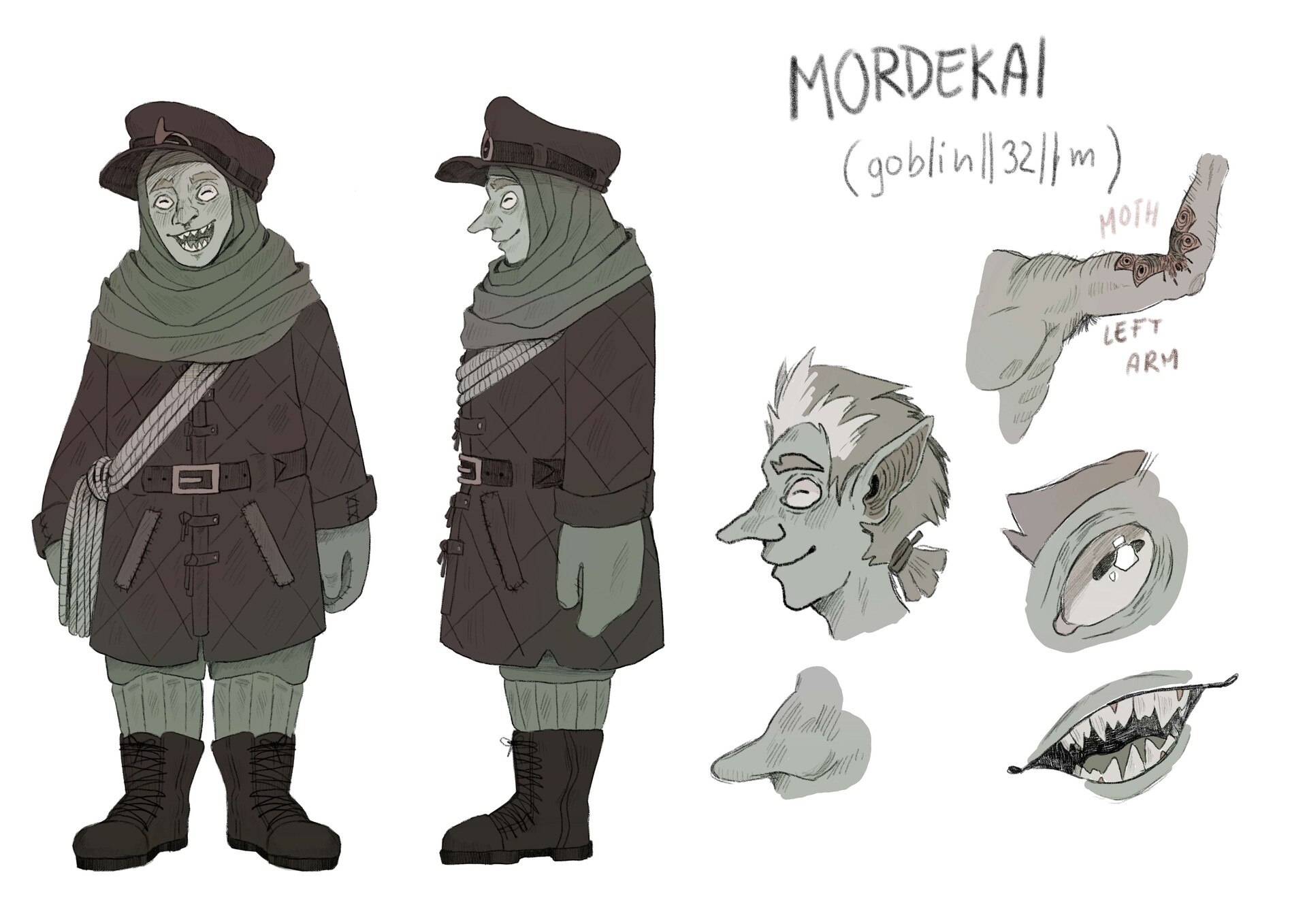 ArtStation - Goblin Mordekai ref