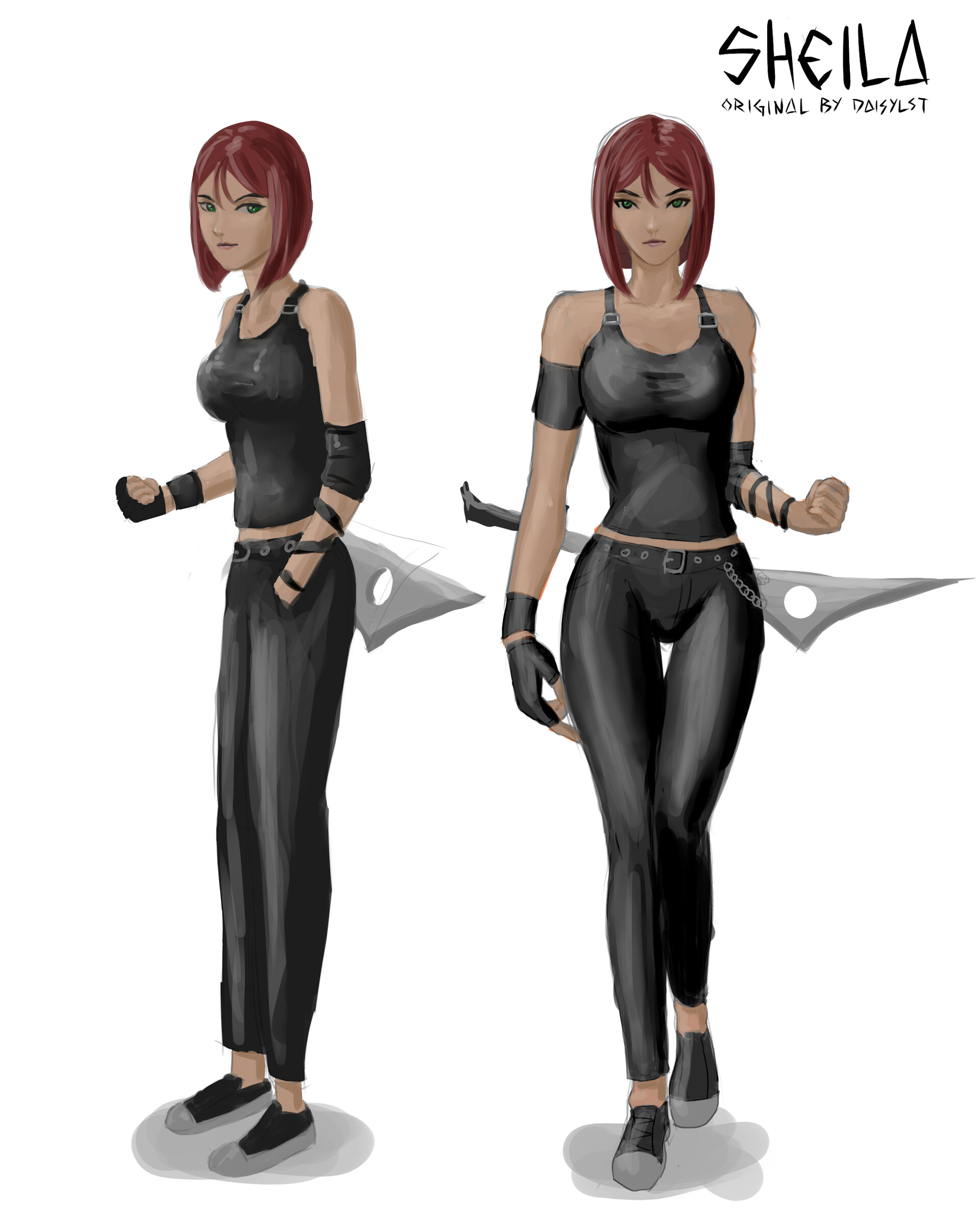 ArtStation - Sheila (original character) Late Post