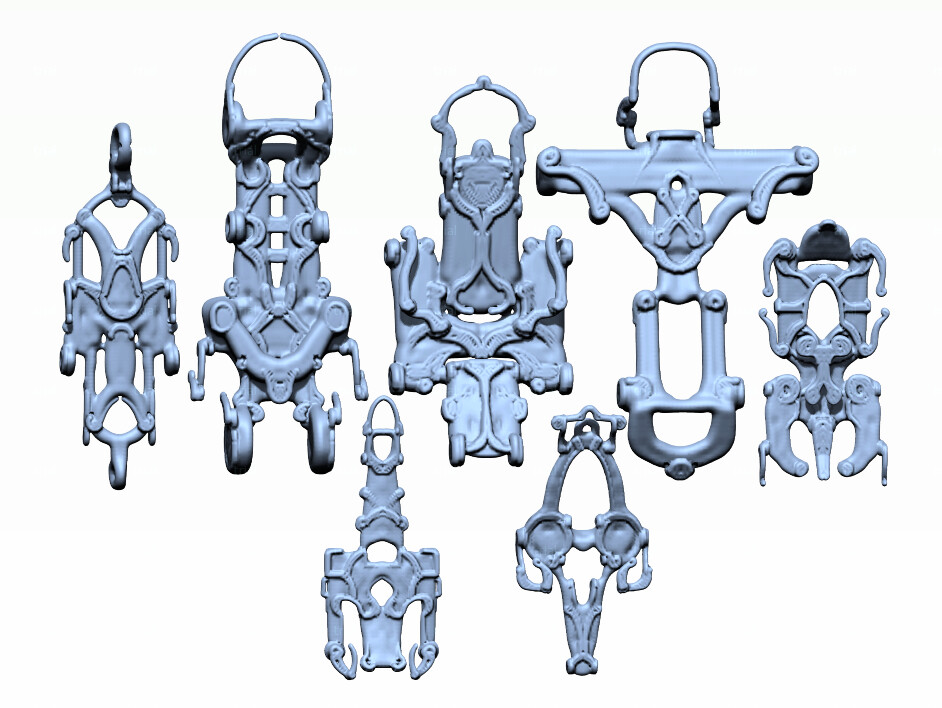 ArtStation - 3d thumbnails