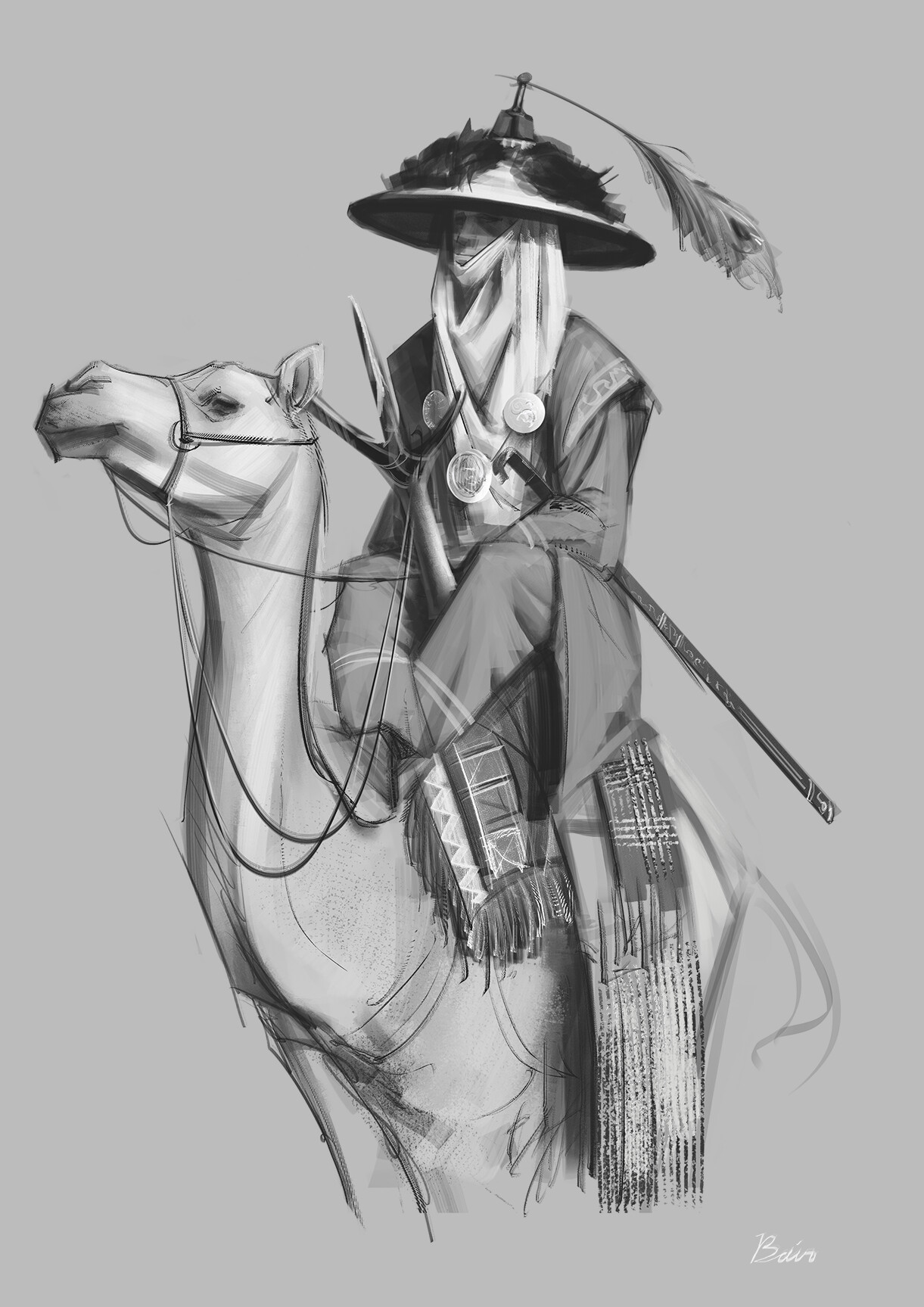 ArtStation - Black&white daily