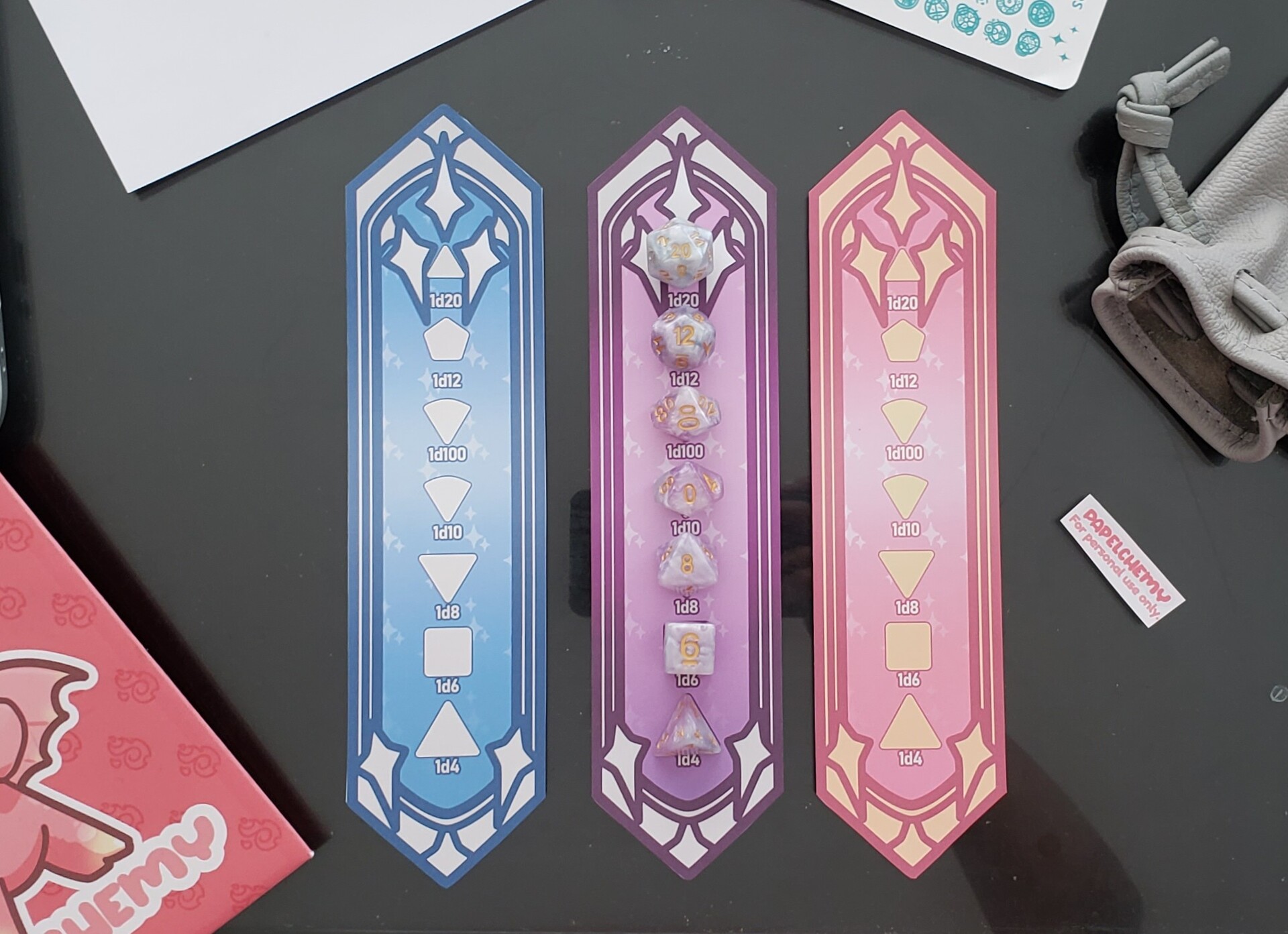 ArtStation - Cute Tabletop Roleplaying Gaming tools - Papelchemy