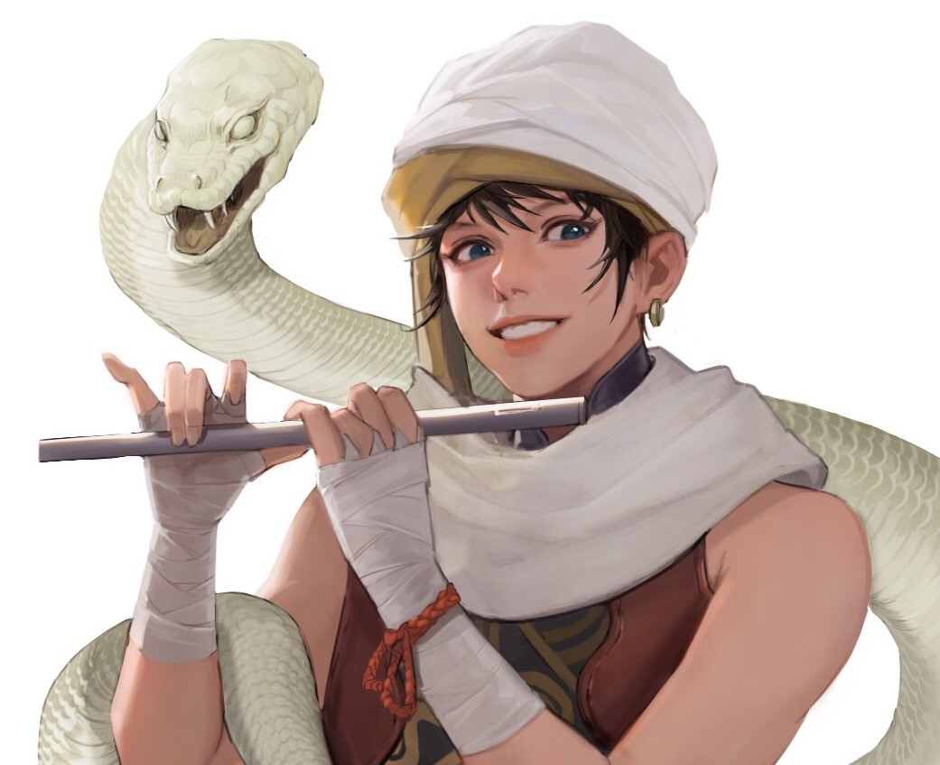 ArtStation - Snake & Boy