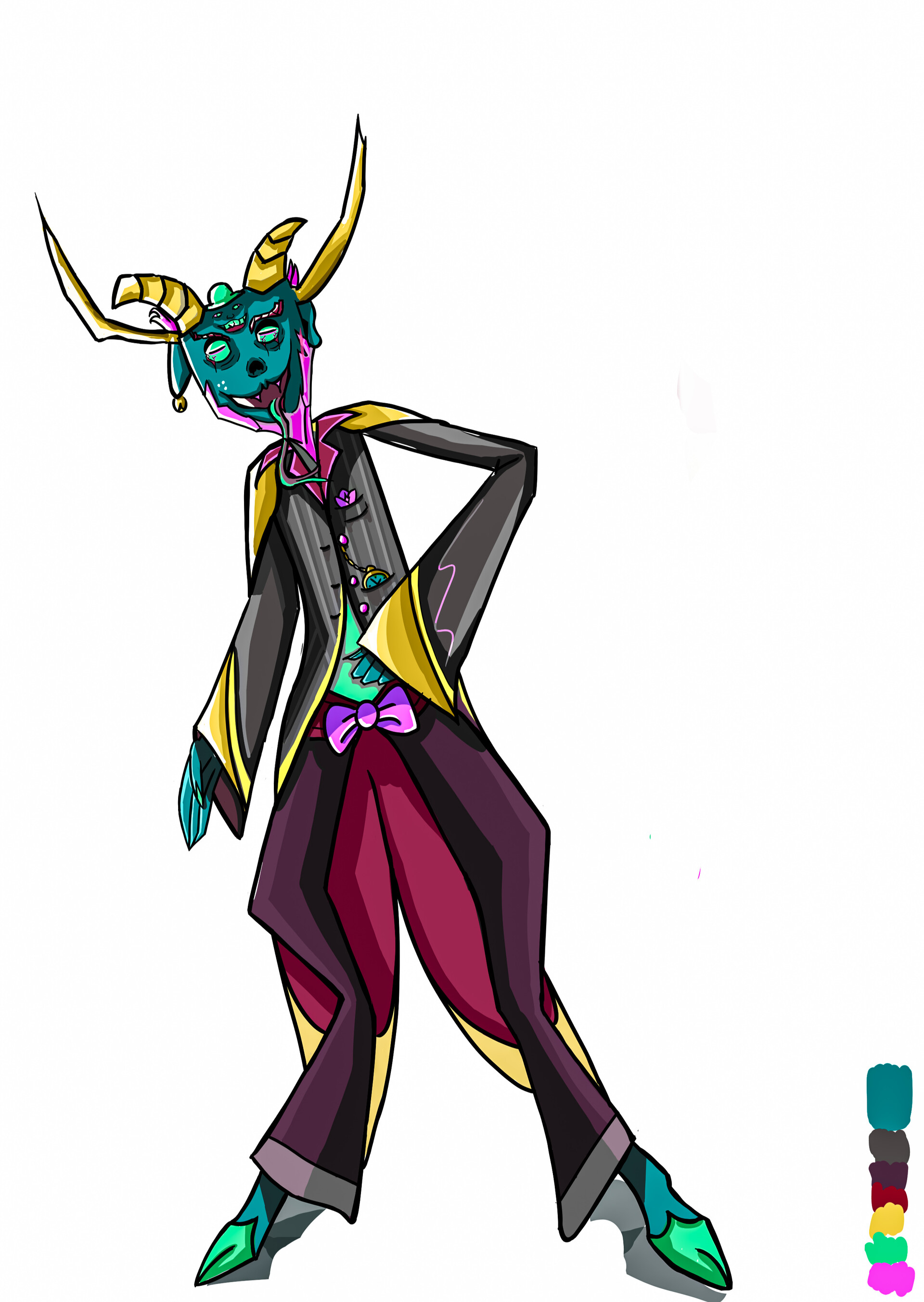 ArtStation - Cartoon Devil