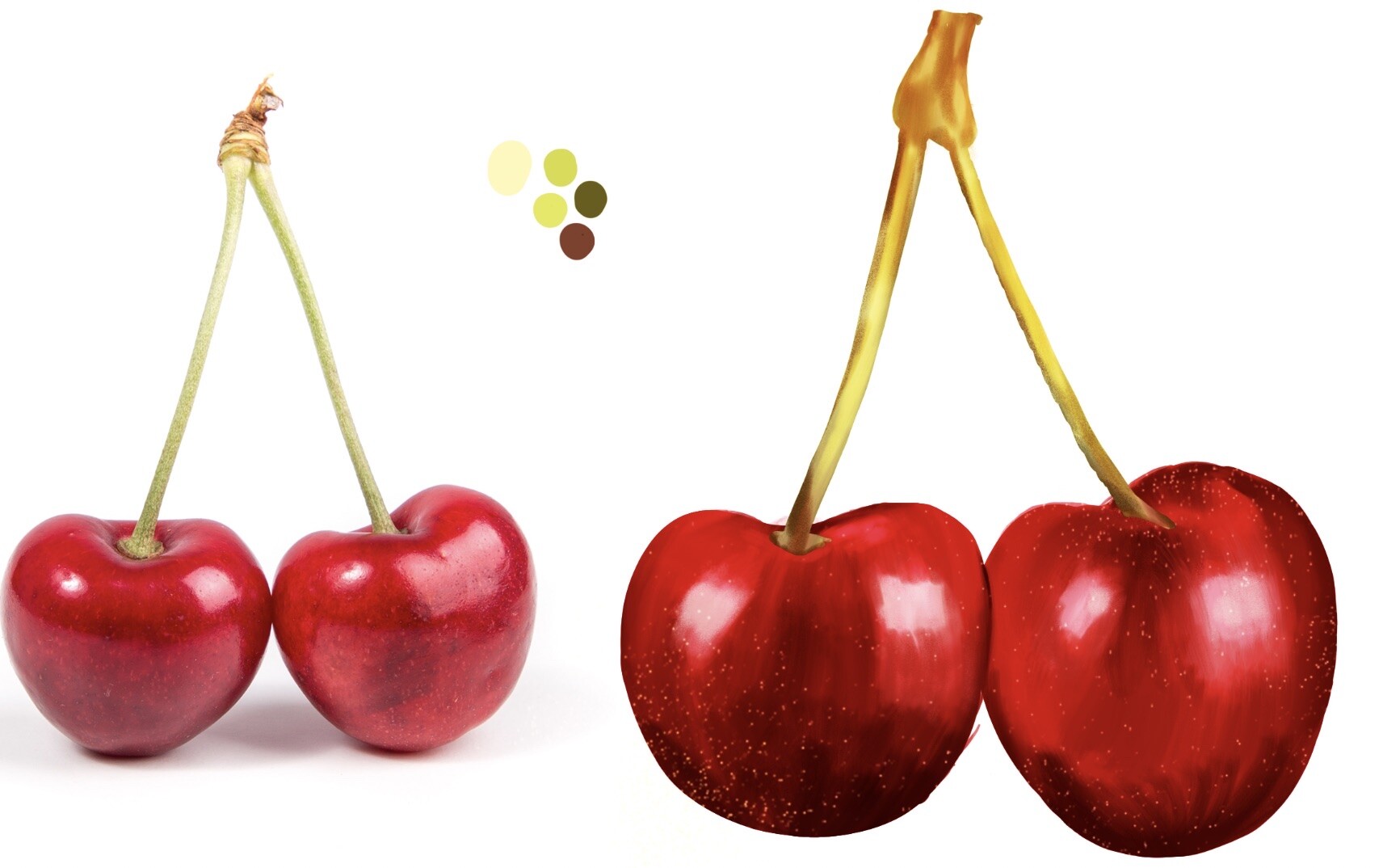 ArtStation - Cherries practice