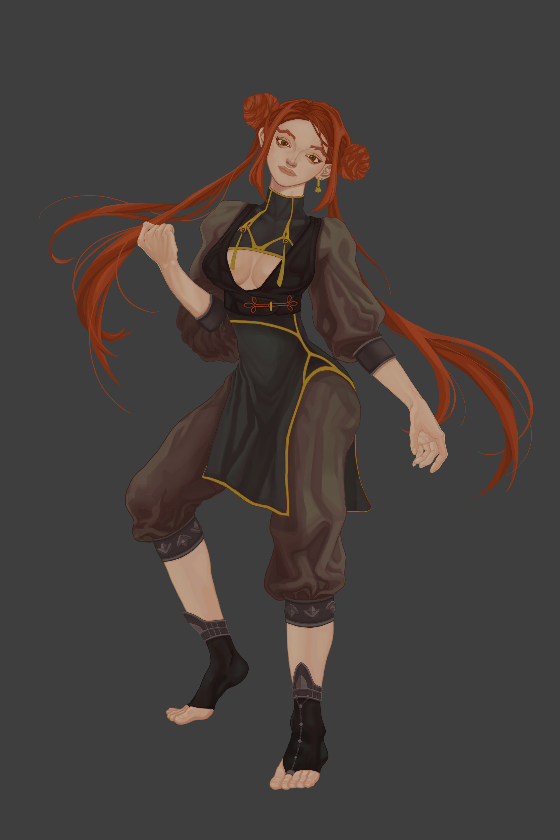 ArtStation - Young Martial Arts Master