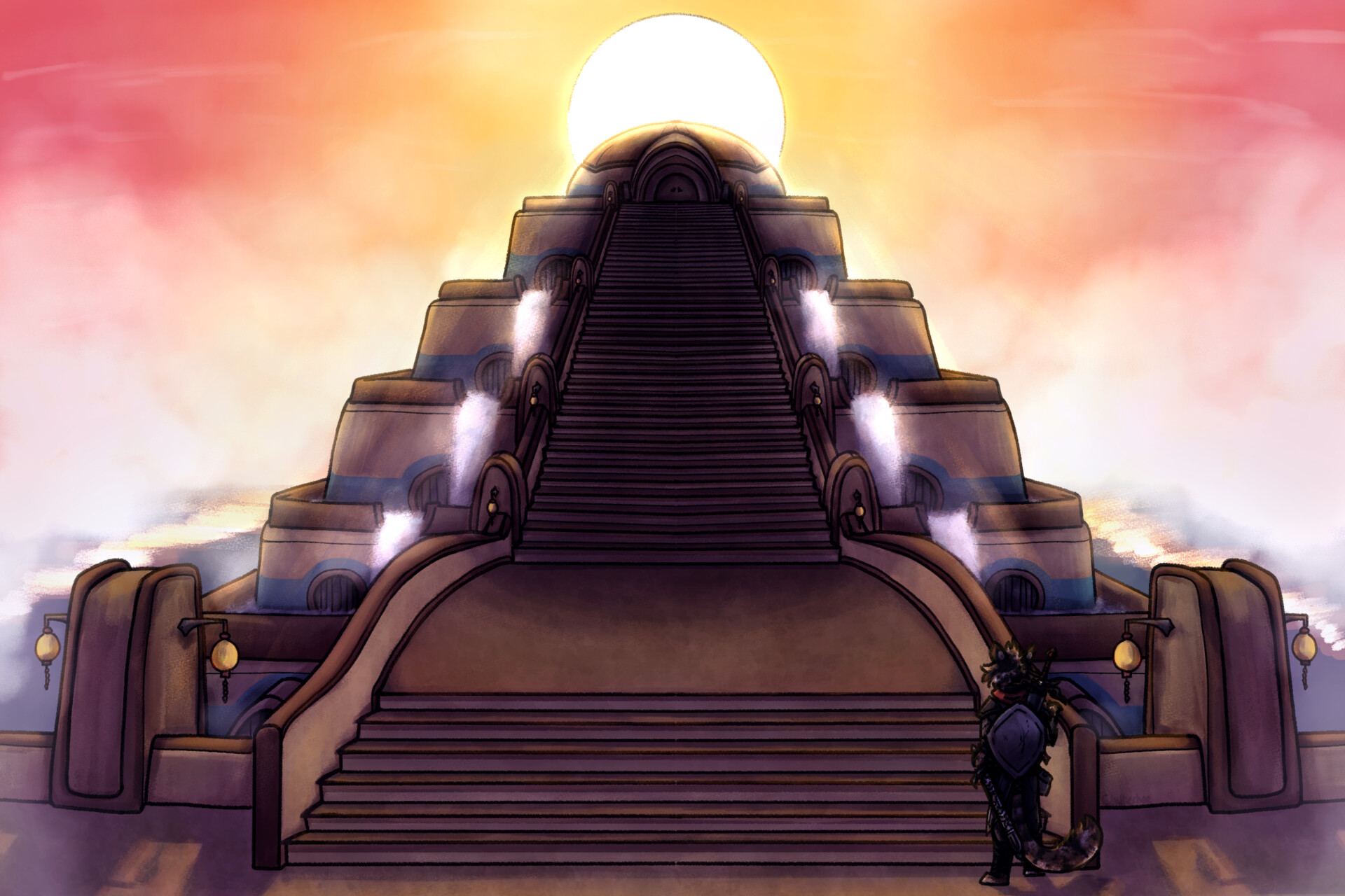 ArtStation - Palace of Vivec - TES3: Morrowind