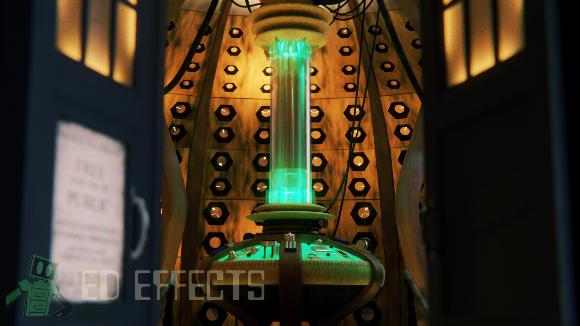 Tardis Interior Wallpaper 10th