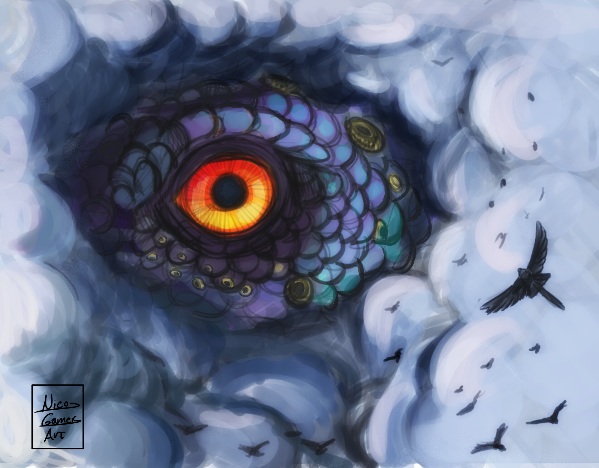 ArtStation - (Cloudland) Unknown Beast