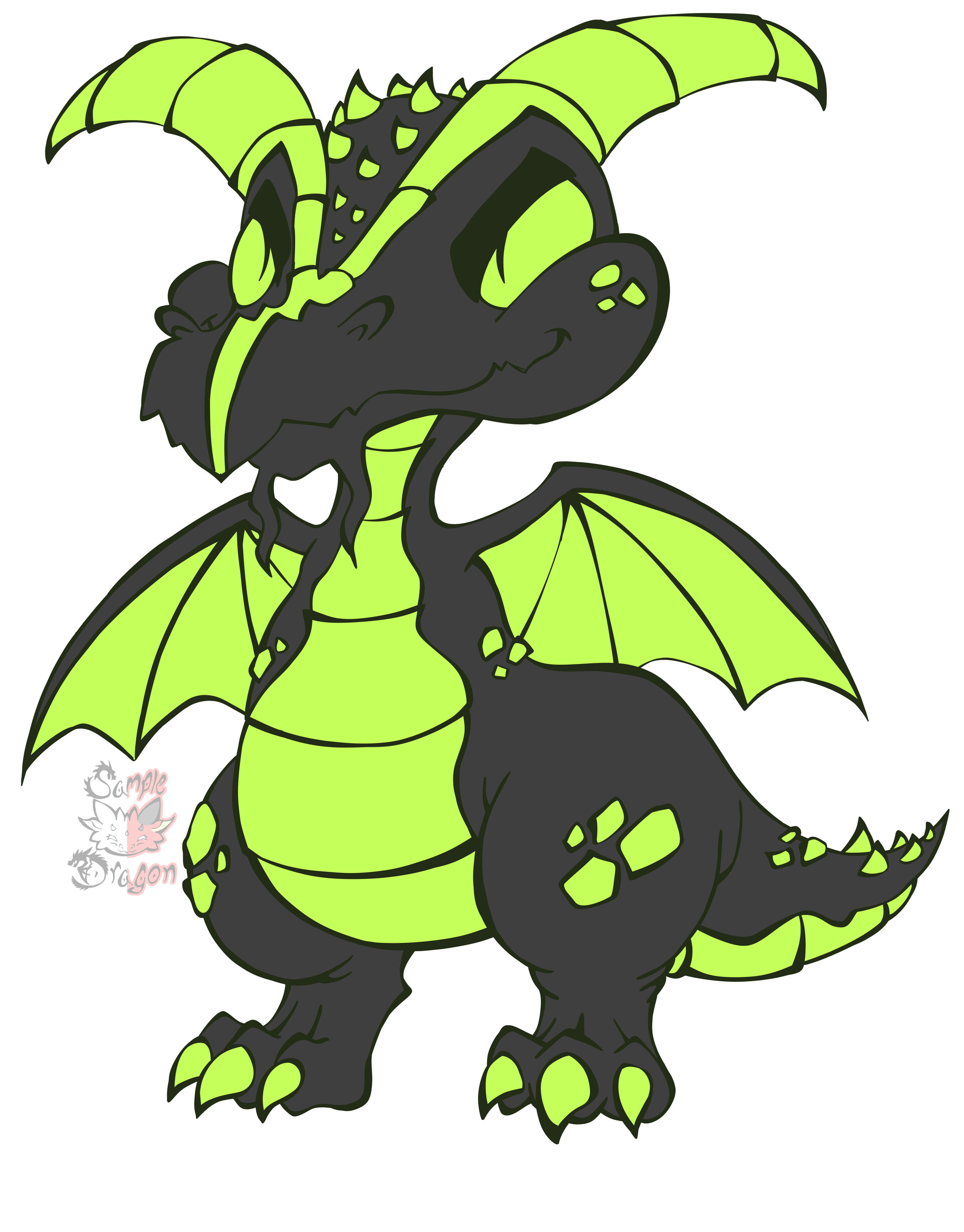 free wyvern coloring pages