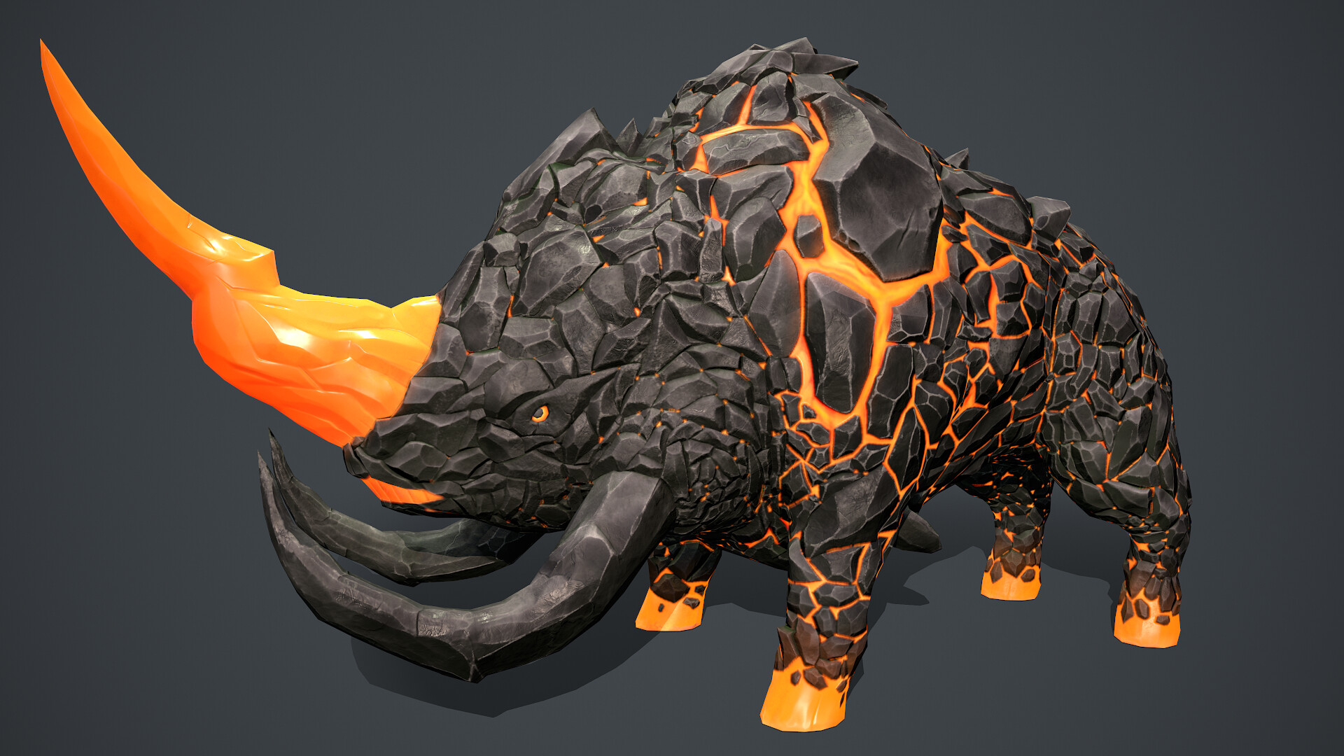 Bricks Studio - Stone Rhino