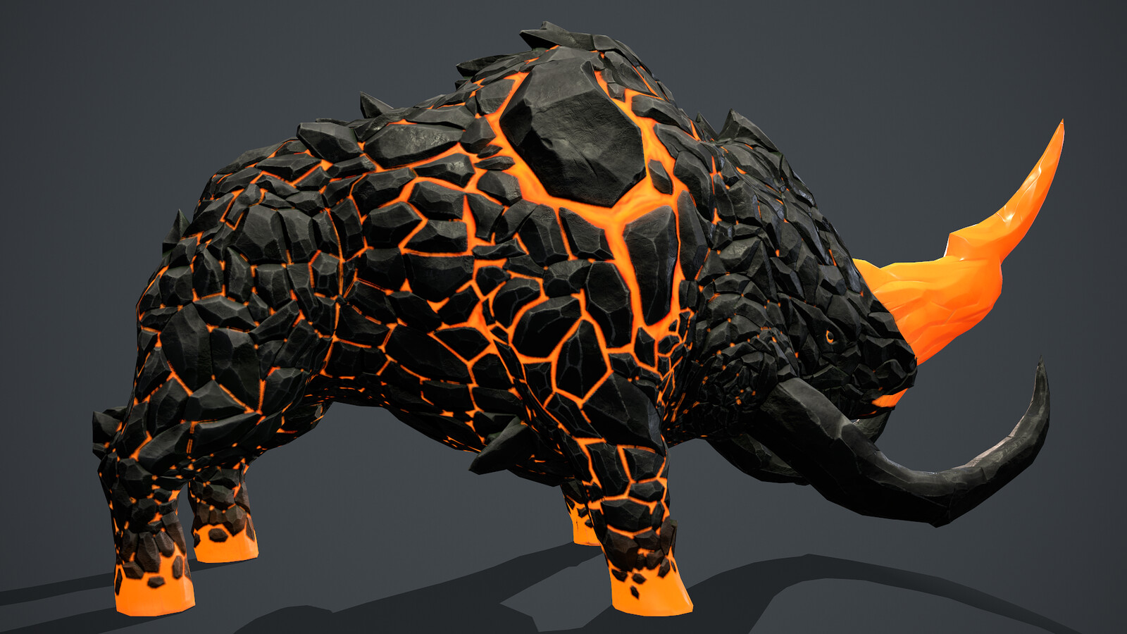 Bricks Studio - Stone Rhino