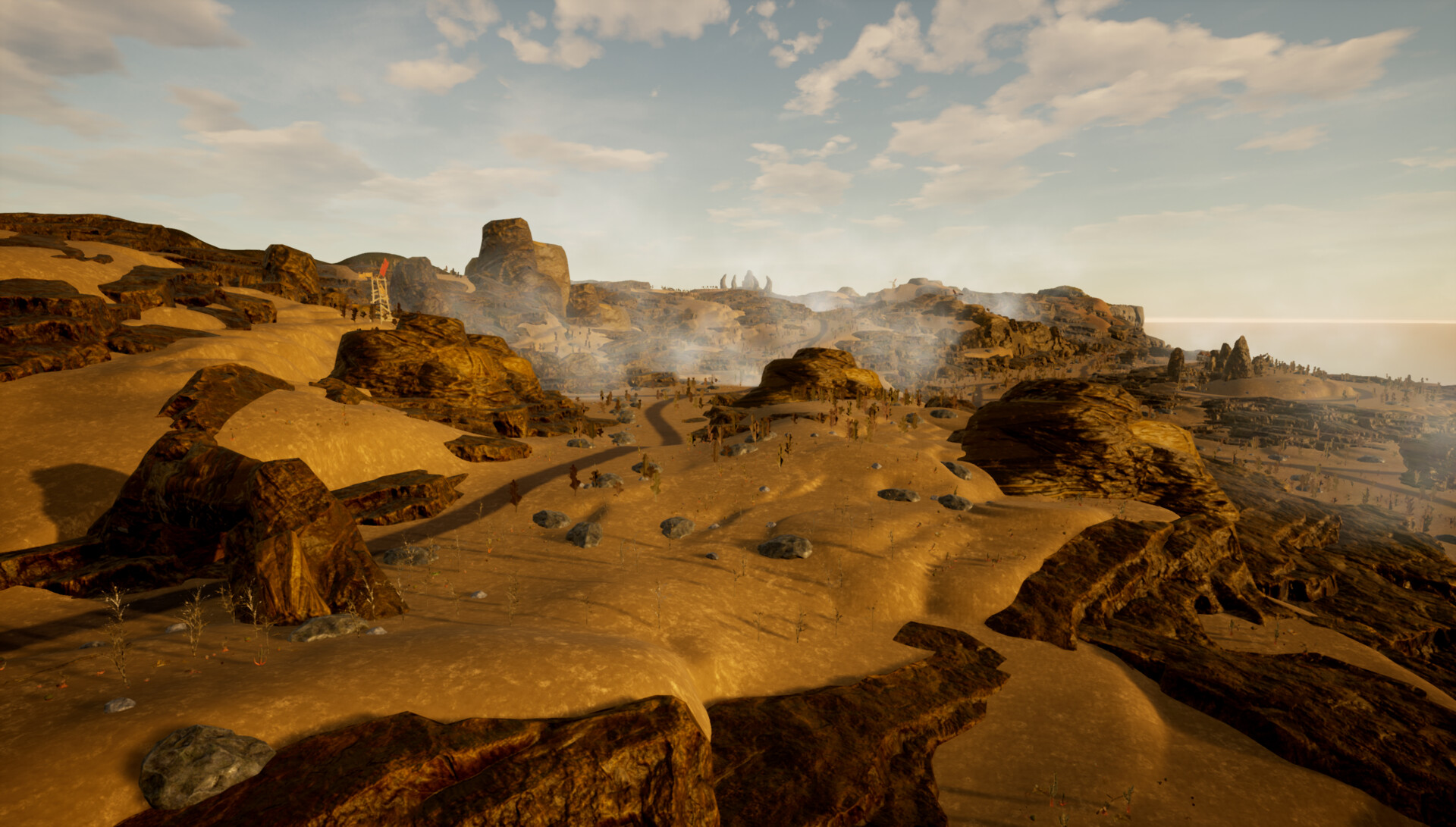 Fabian Grundmann - Exploring the Ruins: A Post-Apocalyptic Desert Level ...