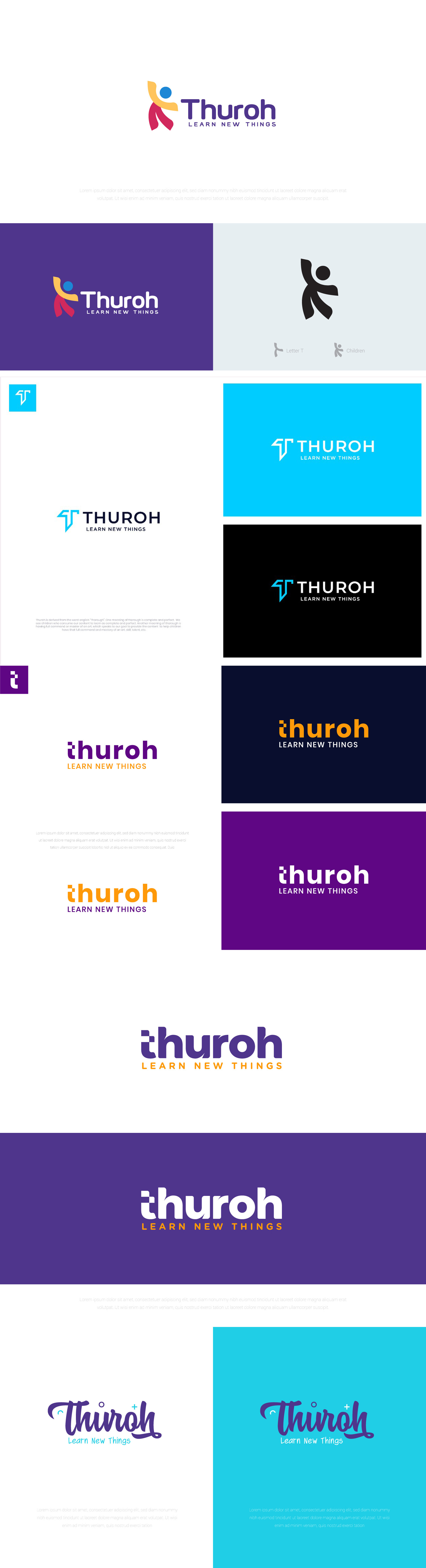 ArtStation - Thuroh Logo Concepts | Brand Logo Designs