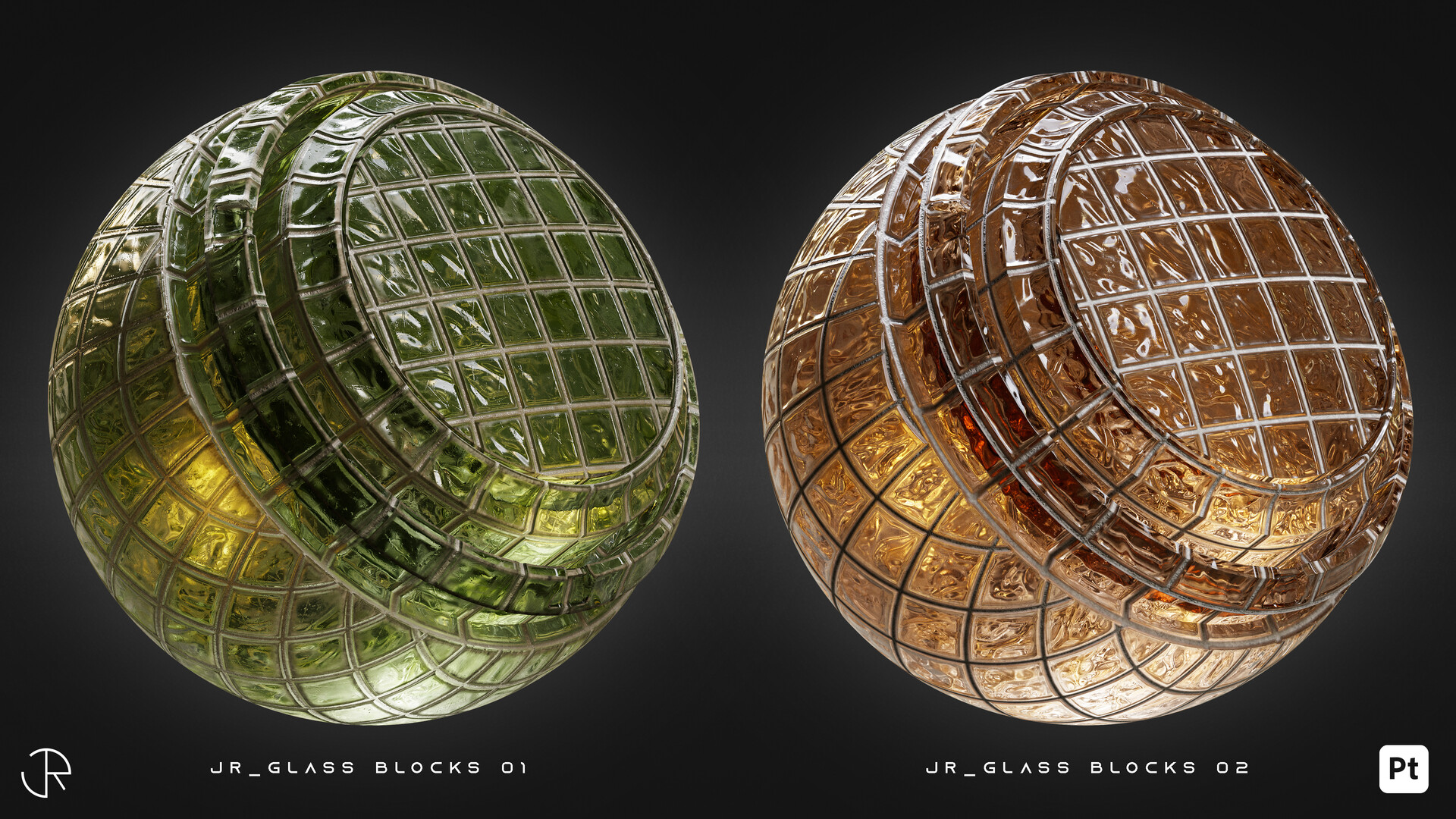 Glass Smart Materials for Substance 3D Painter by Javad Rajabzade ...