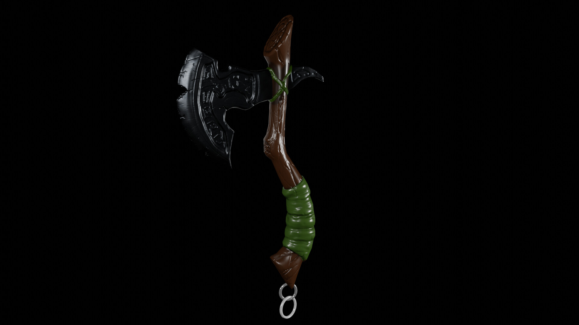 ArtStation - Axe (game asset) from tutorial