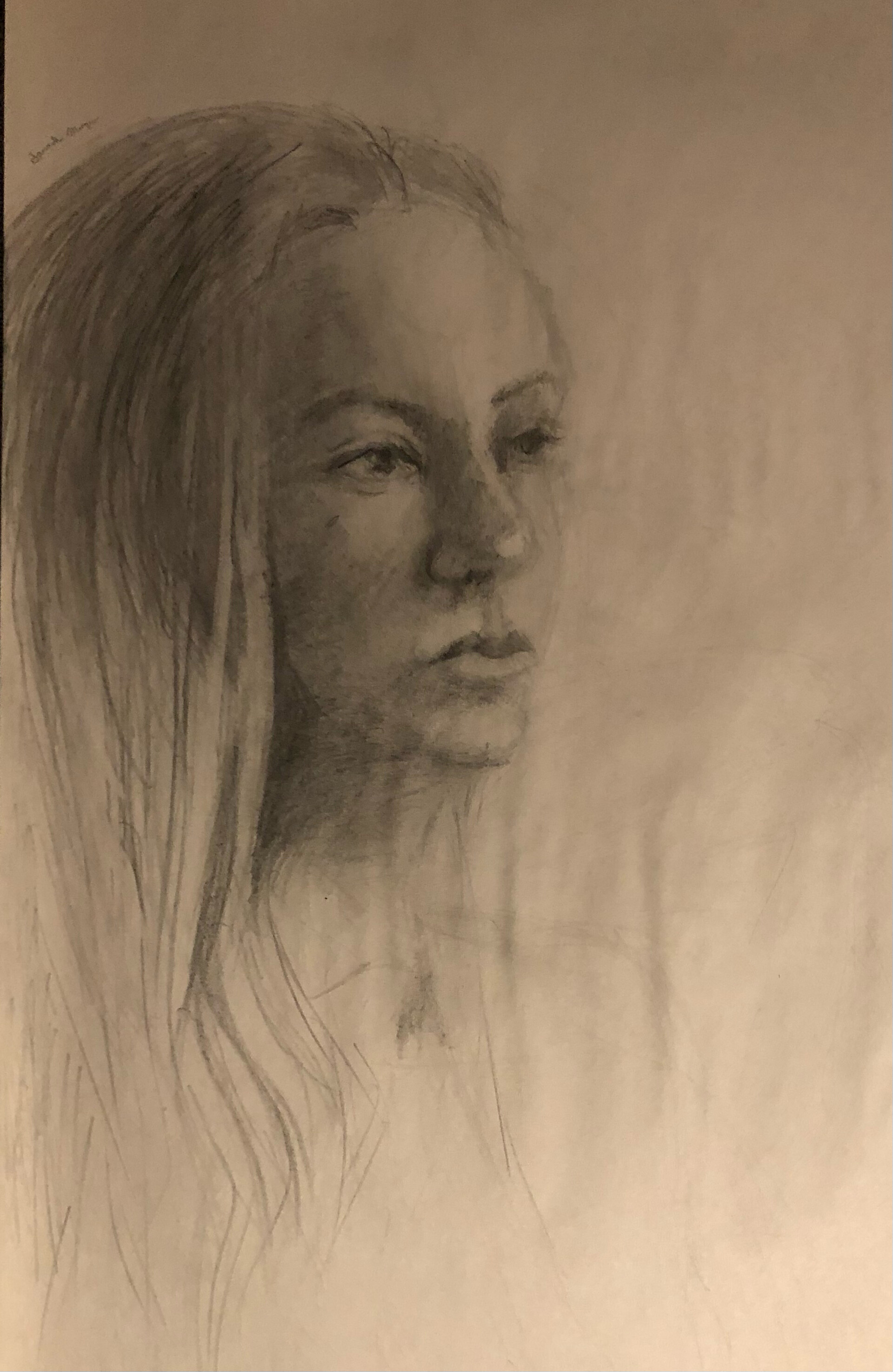 ArtStation - Pretty Lady at Art Class