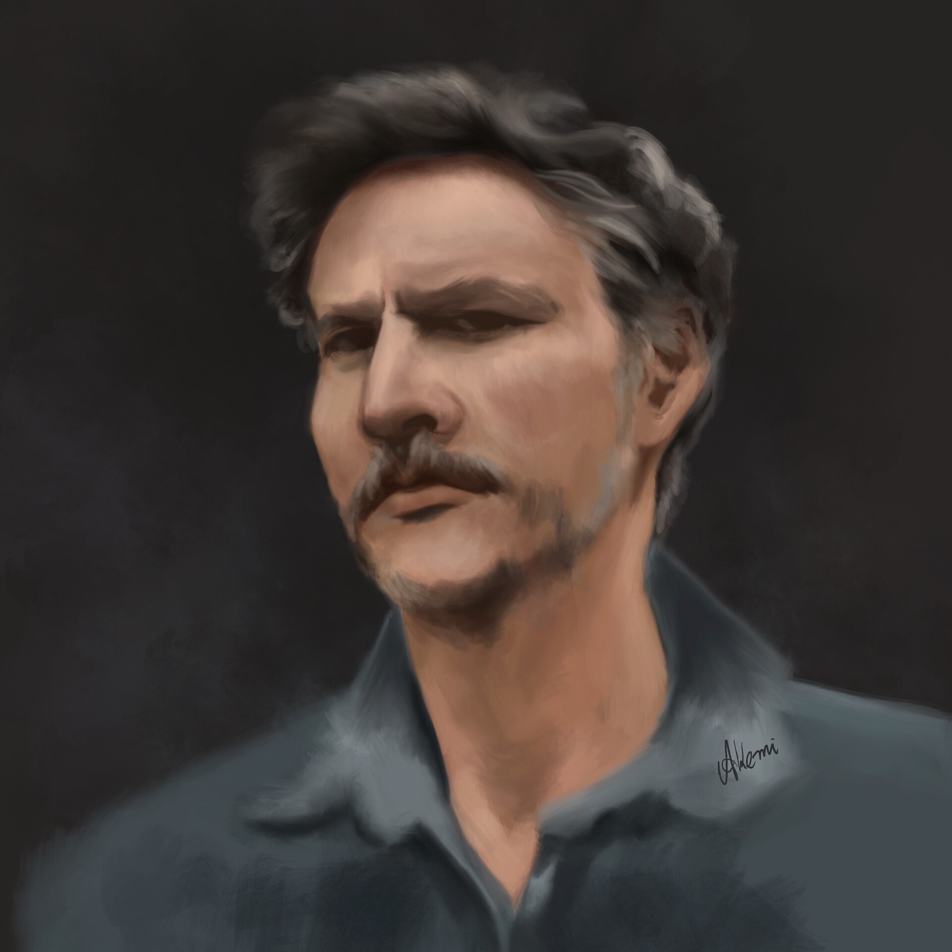 ArtStation - Pedro pascal - fan art