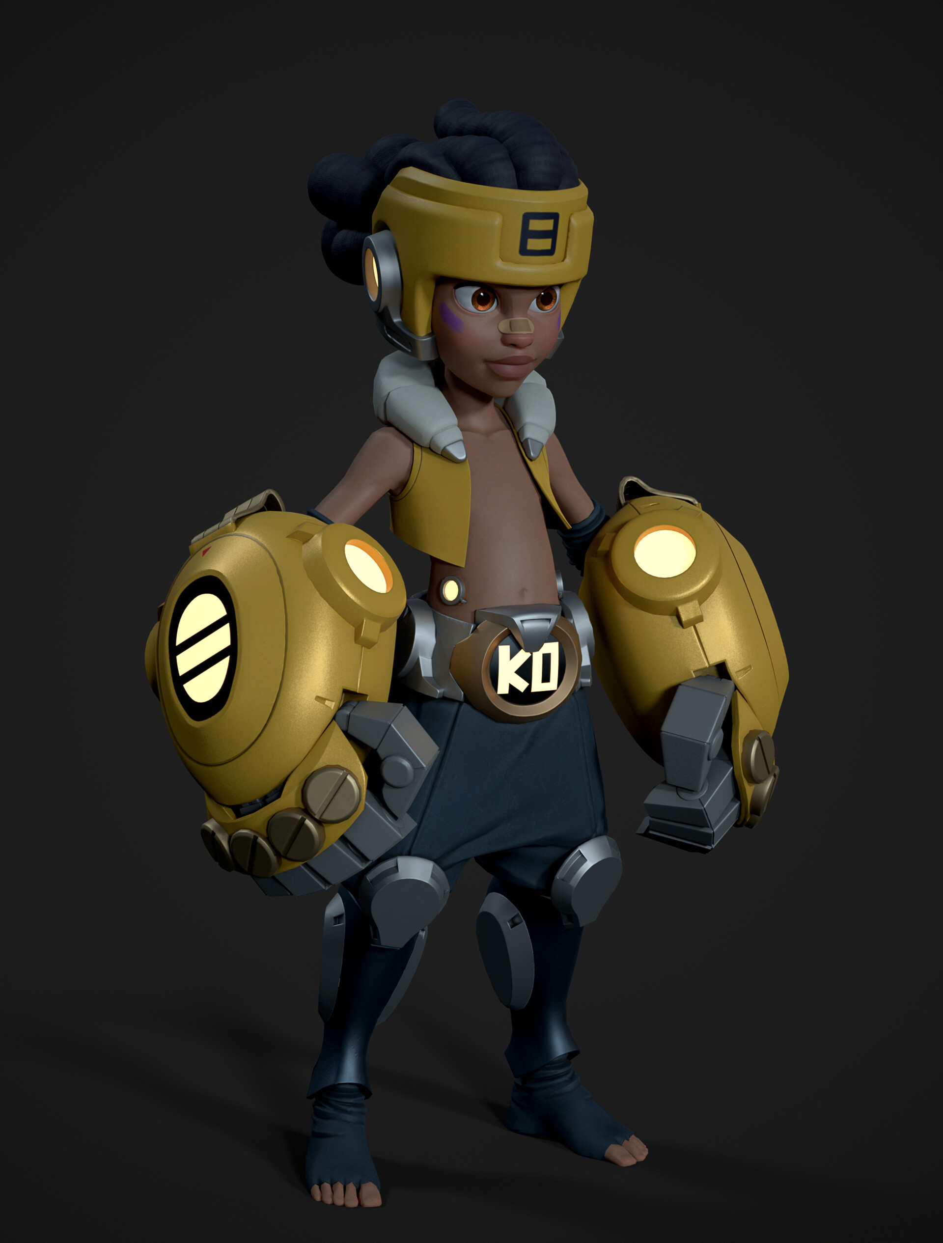 Thiago Alcântara - Boxing Boy