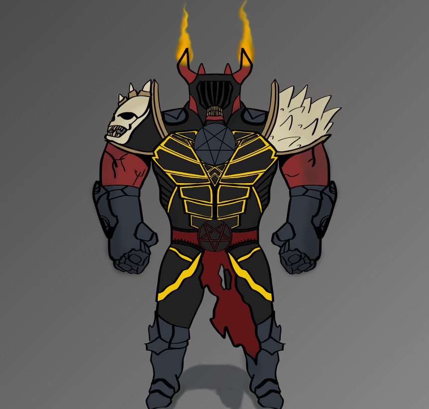 ArtStation - Demon tank concept art