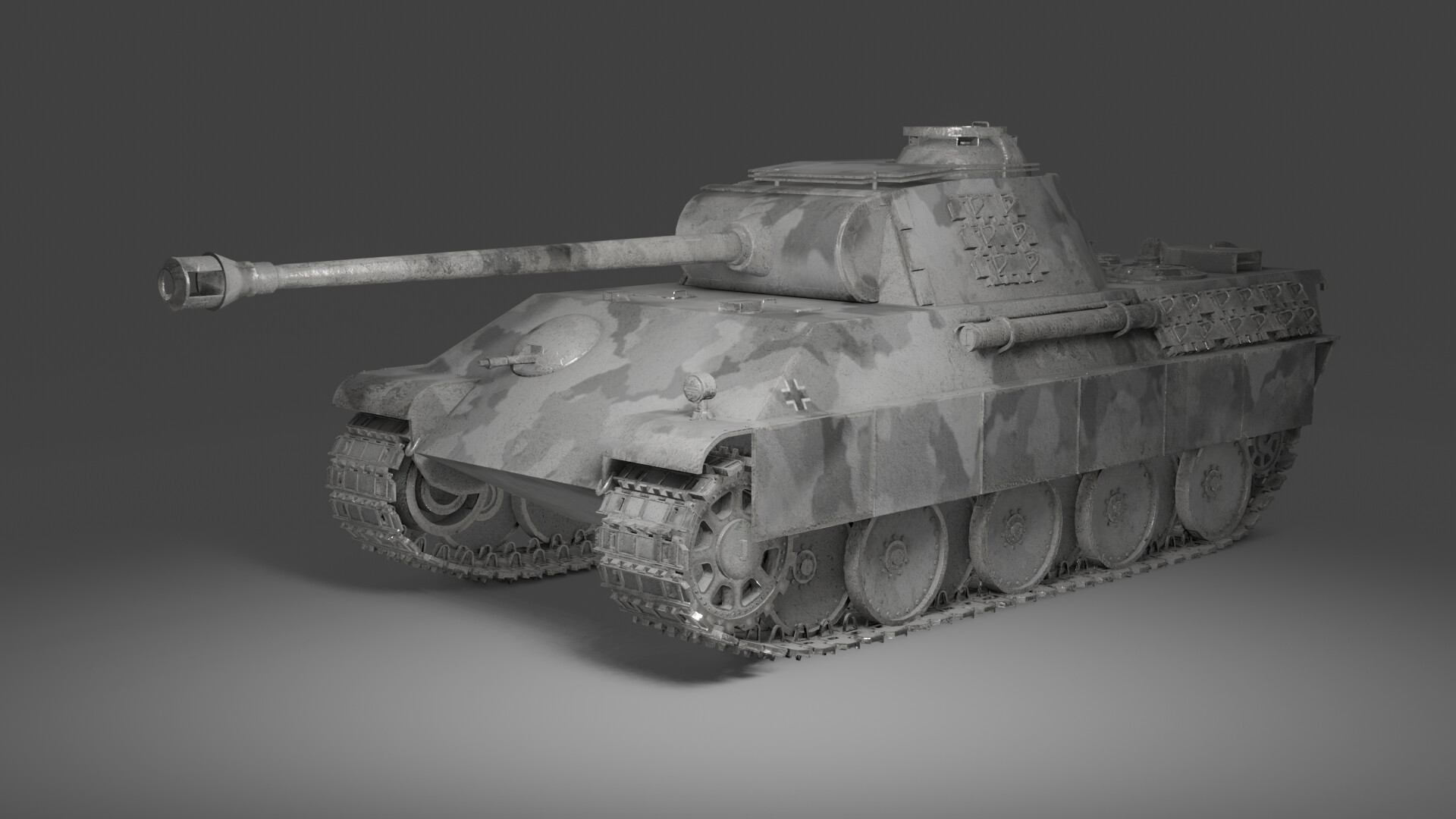 ArtStation - WW2 Panther Tank