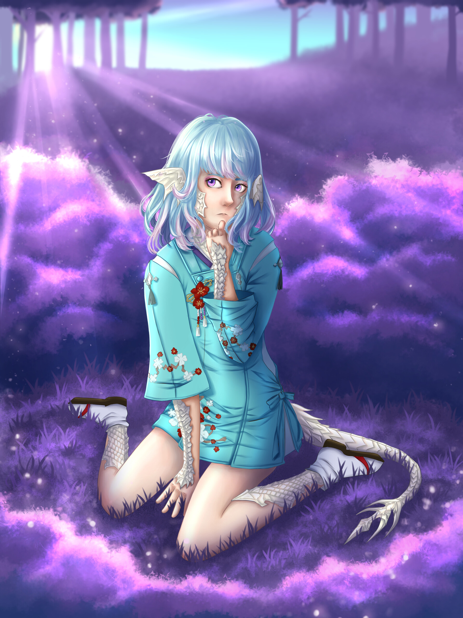 ArtStation - FFXIV Au ra