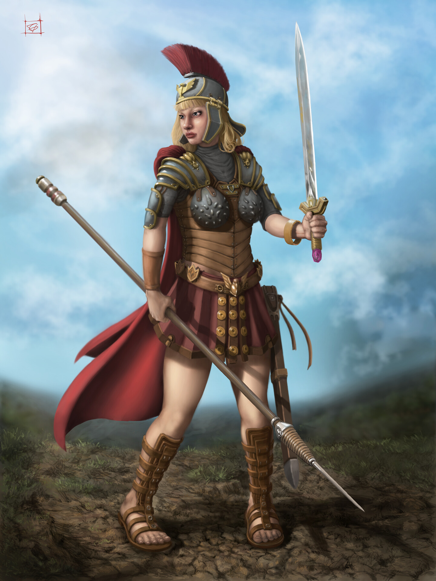 ArtStation - ROMAN CHIEF