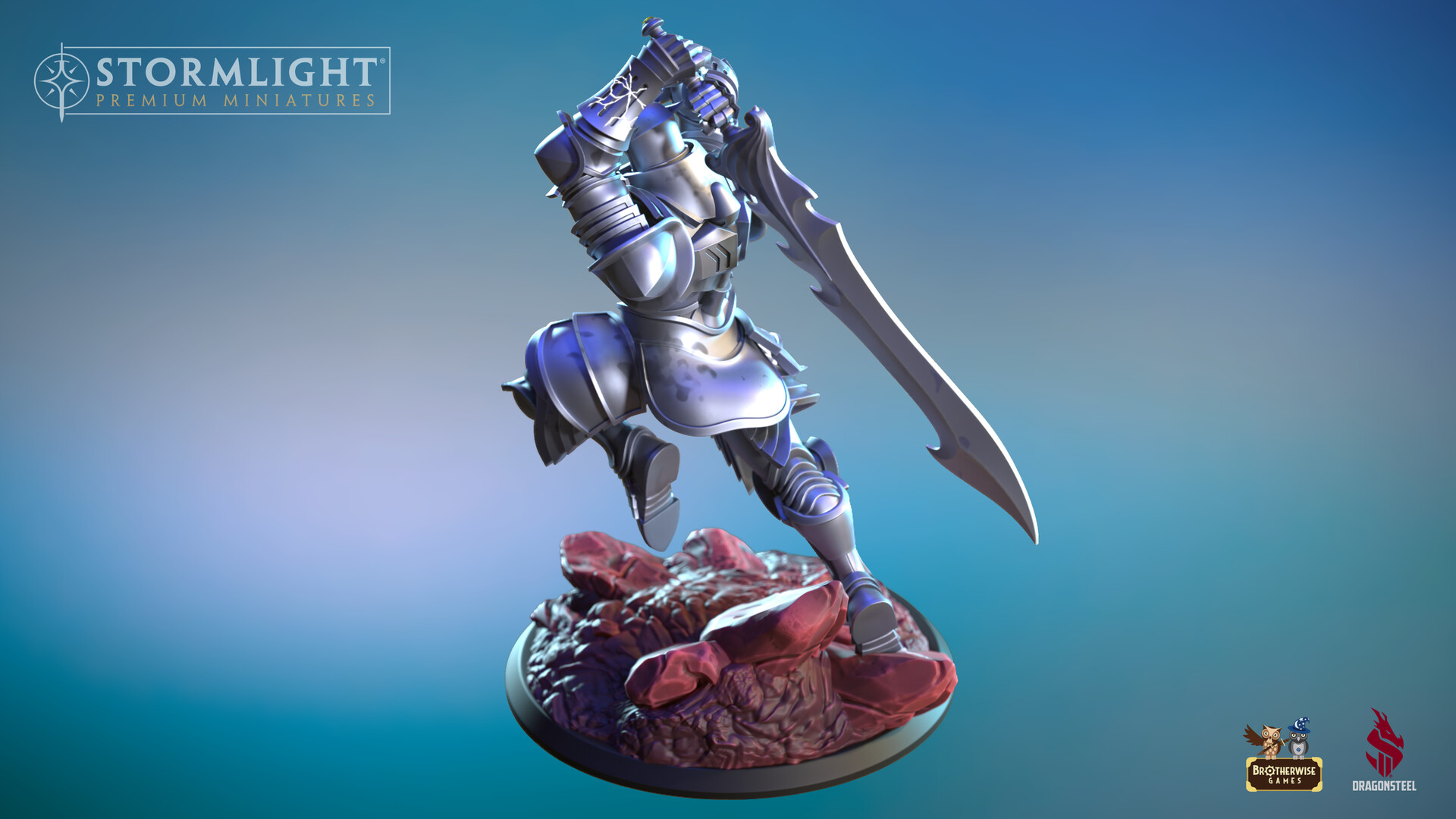 Iurie Barbaneagra - Stormlight Archive Miniatures: Shardplate Kaladin ...