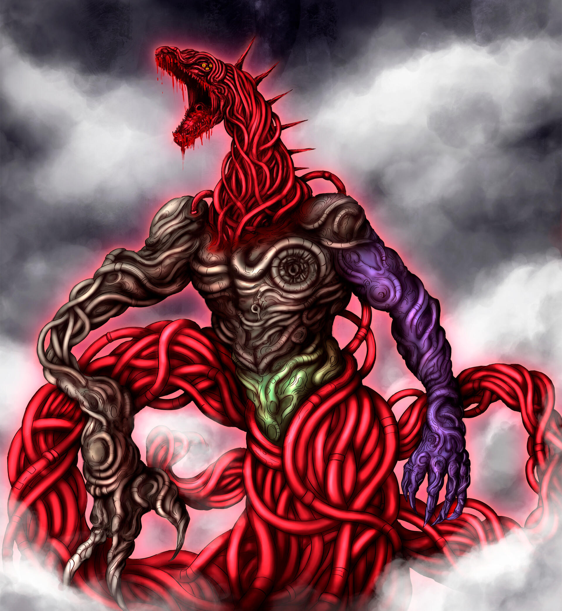 ArtStation - Biotech Dragon