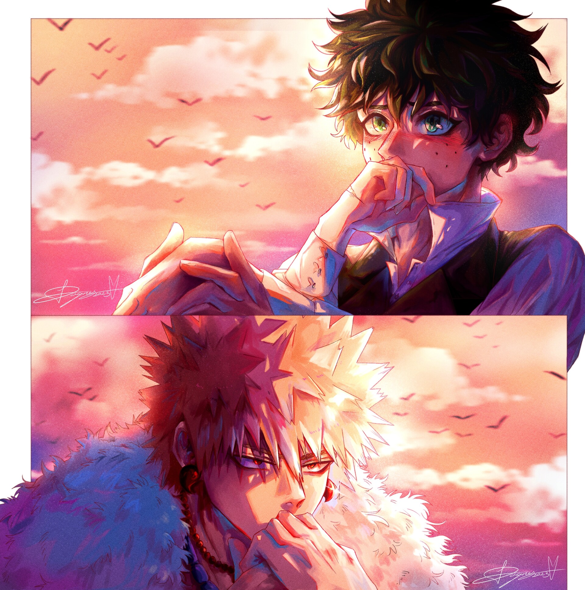 ArtStation - BKDK|MHA |Fantasy AU