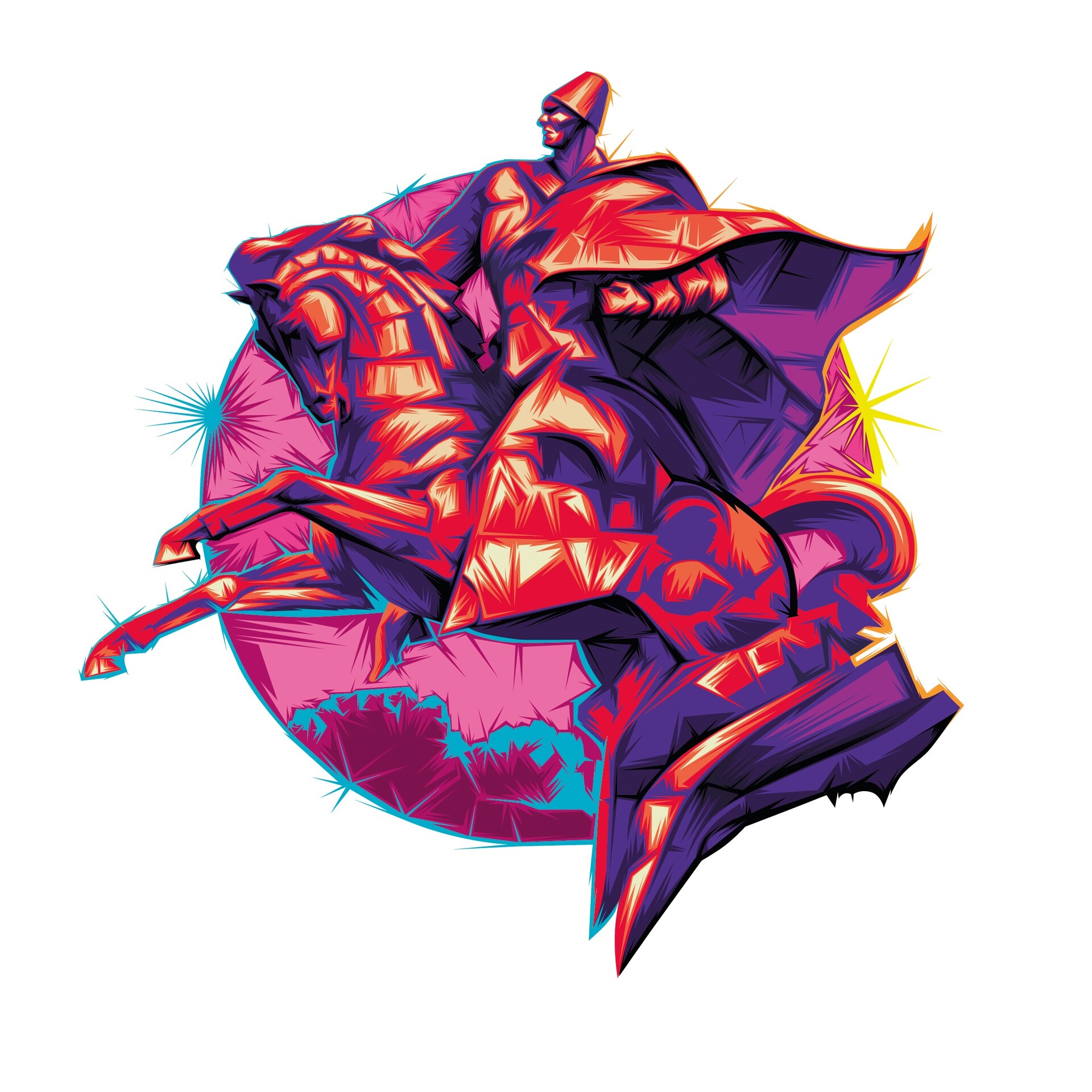 ArtStation - Heroes of Ossetia. Pliyev. Barbashov. Soslan.