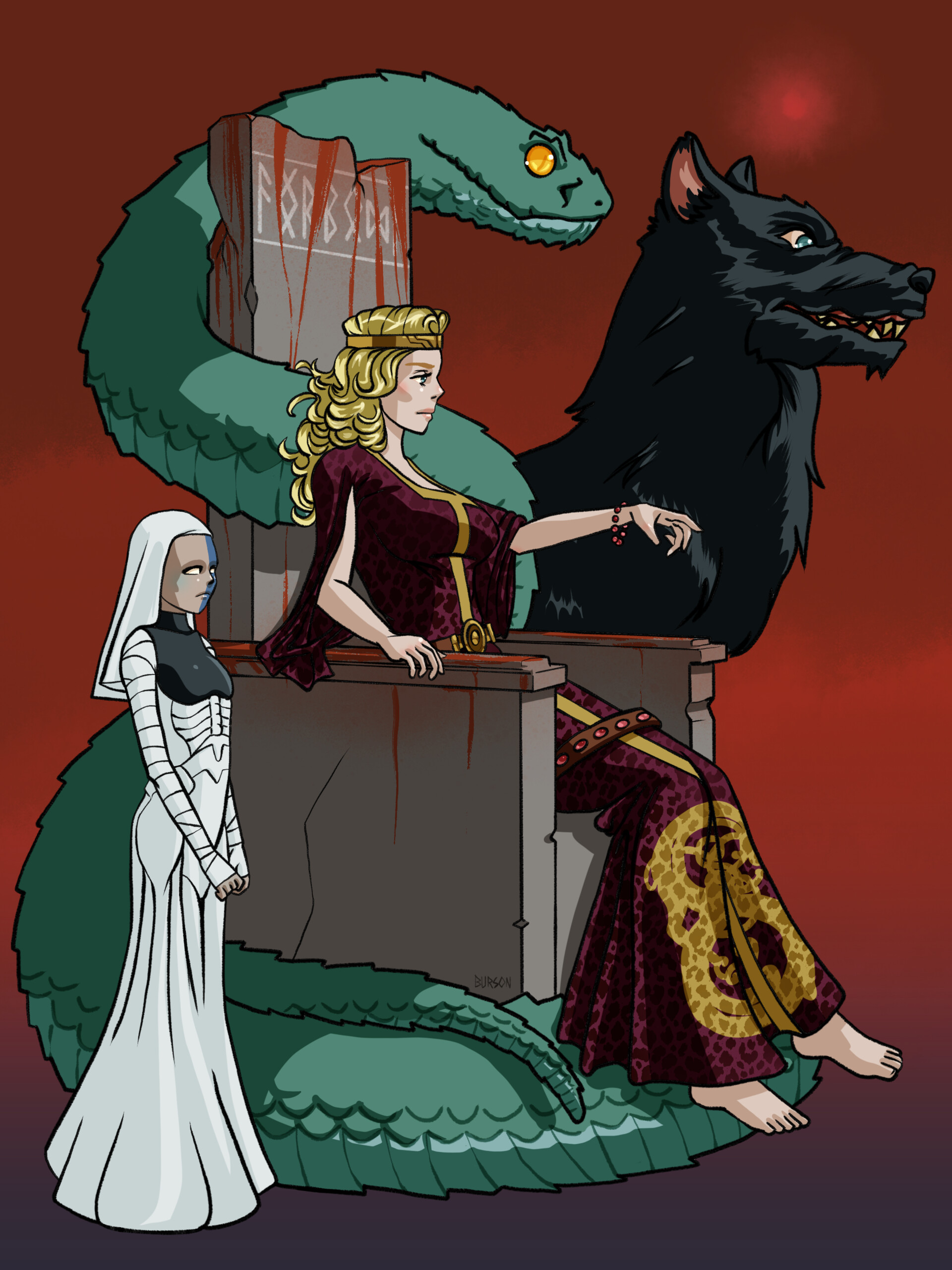 ArtStation - Angrboda's Children