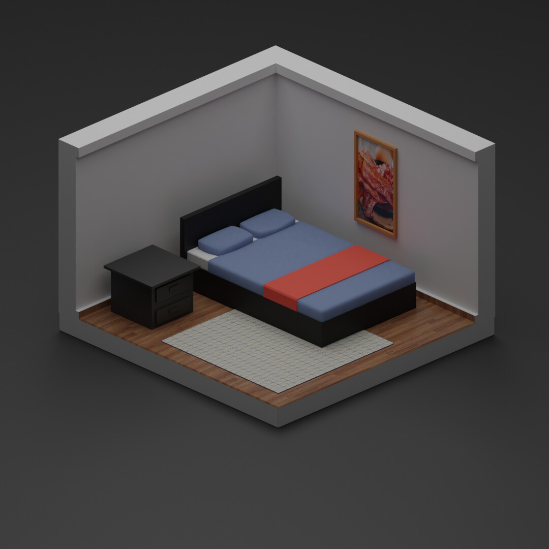 ArtStation - Dream Bedroom