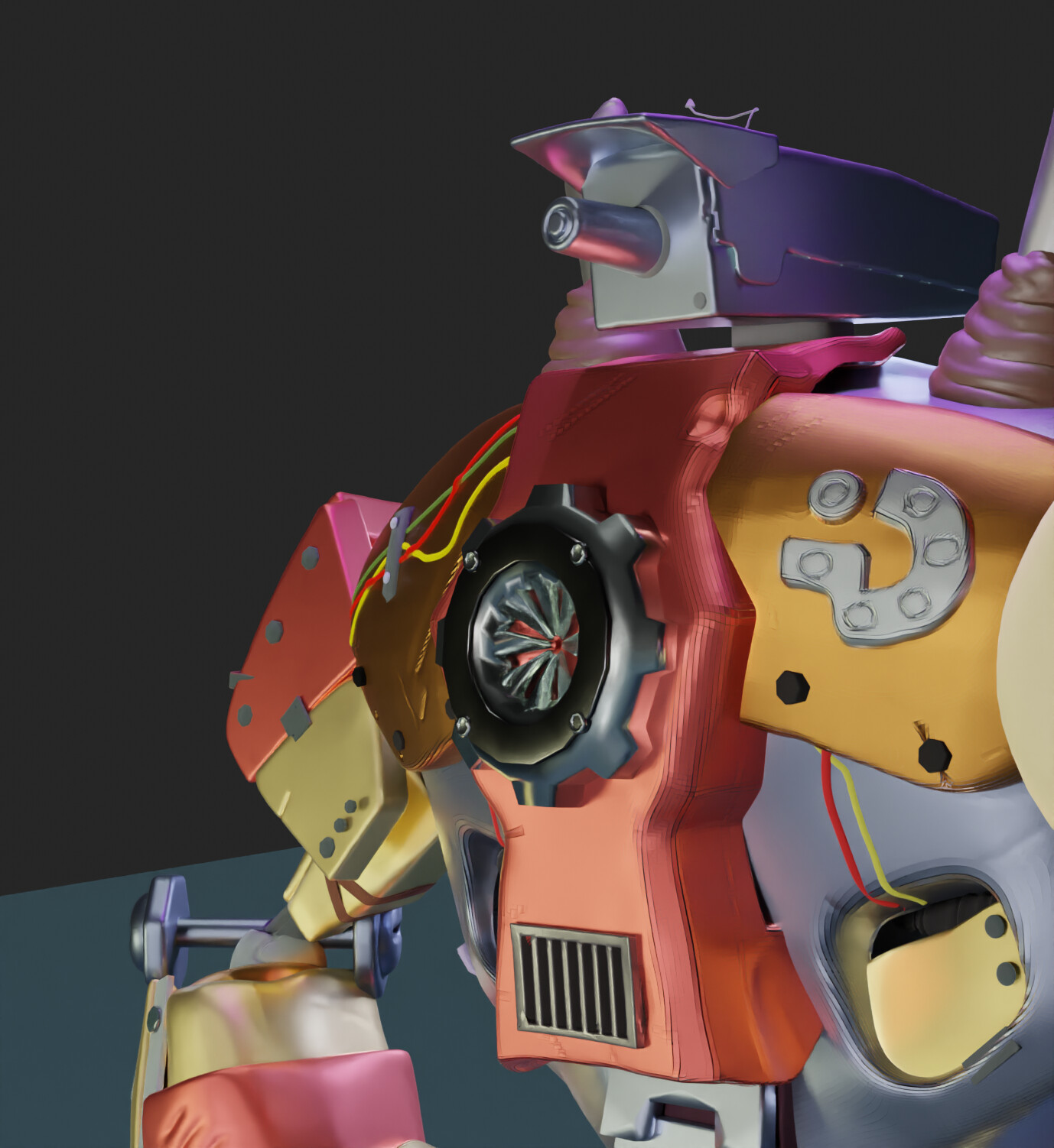 ArtStation - 3D art - Robo