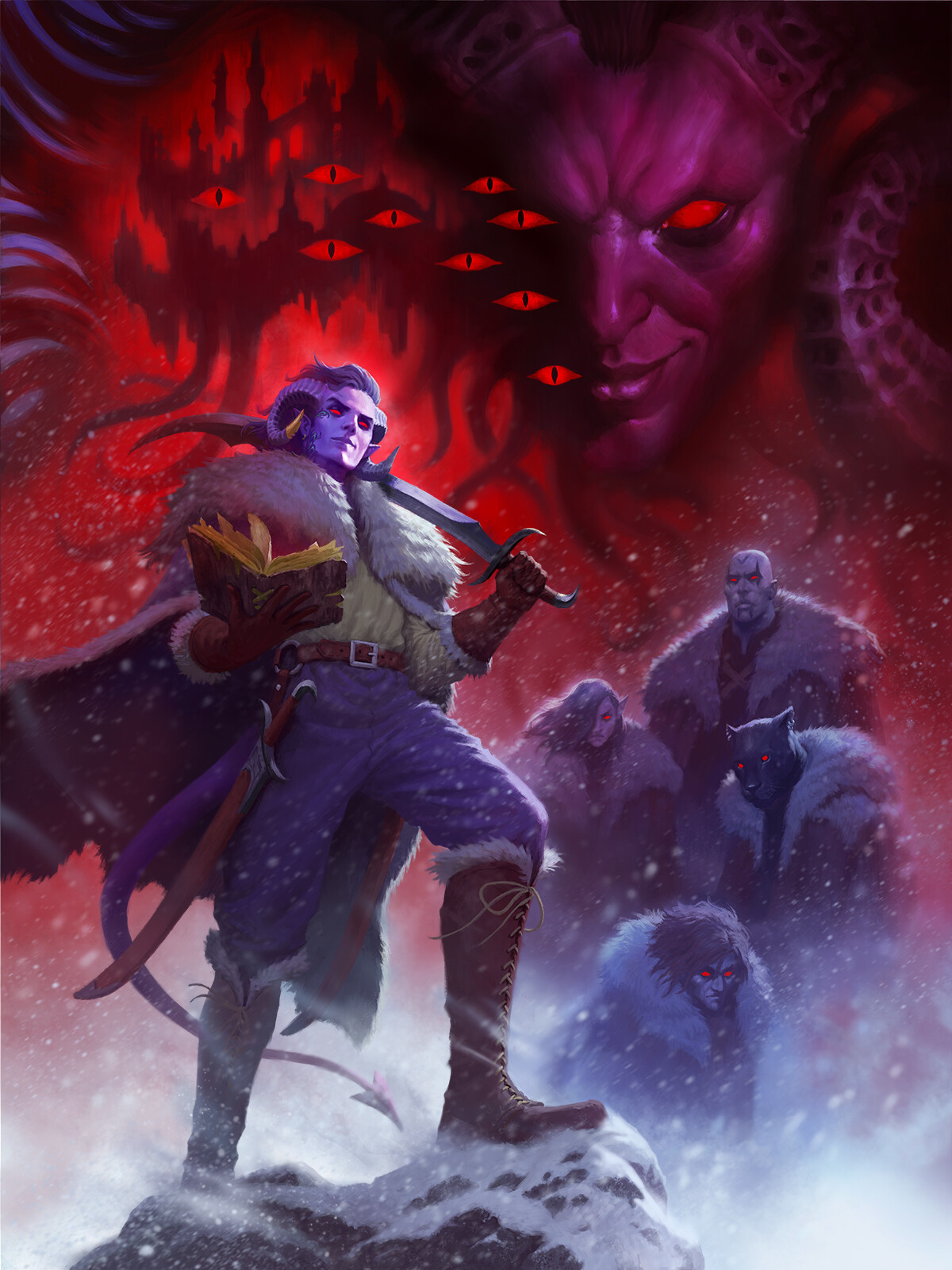 ArtStation - Lucien and the Tomb Takers