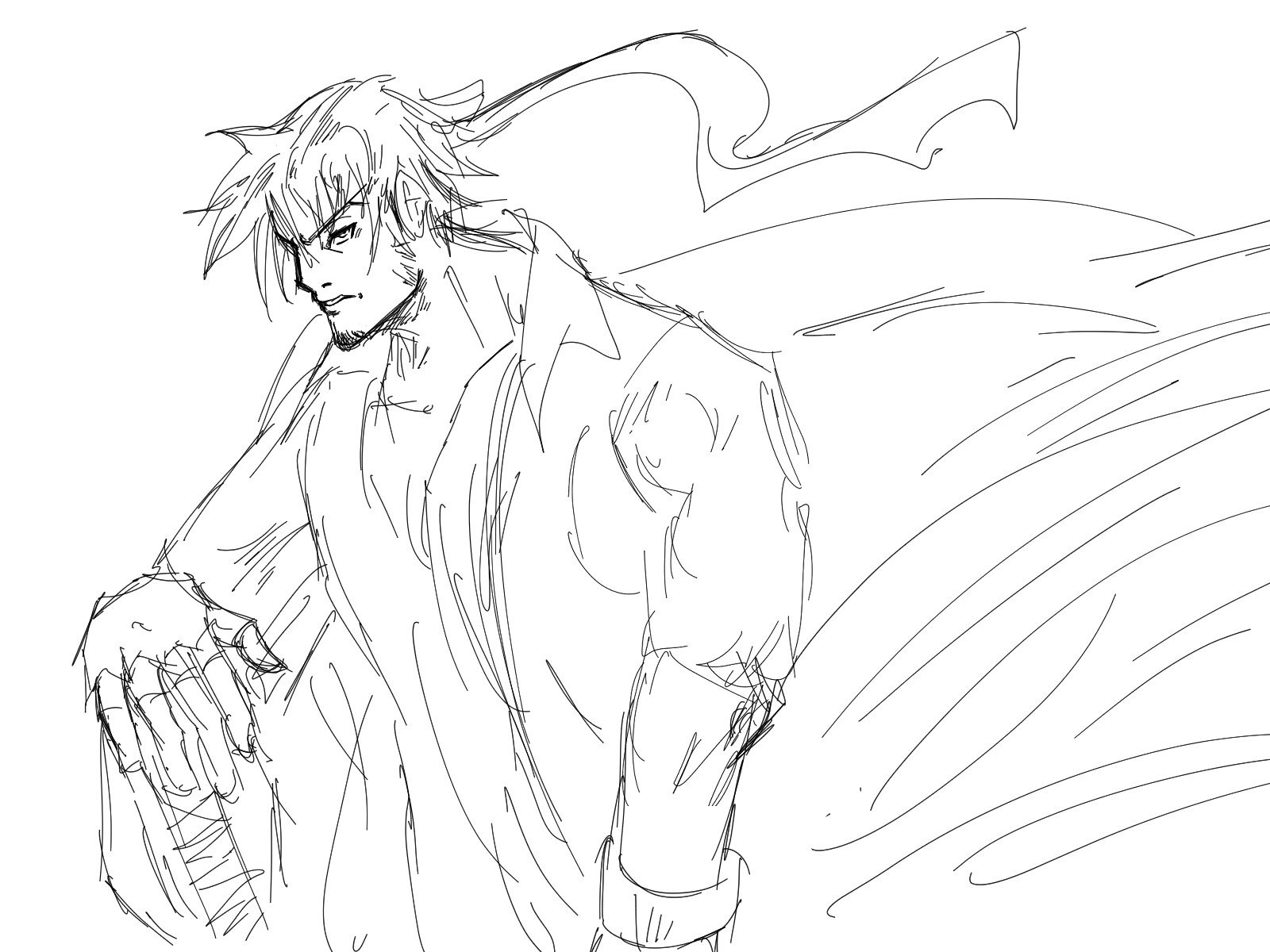 ArtStation - Initial sketch doodles