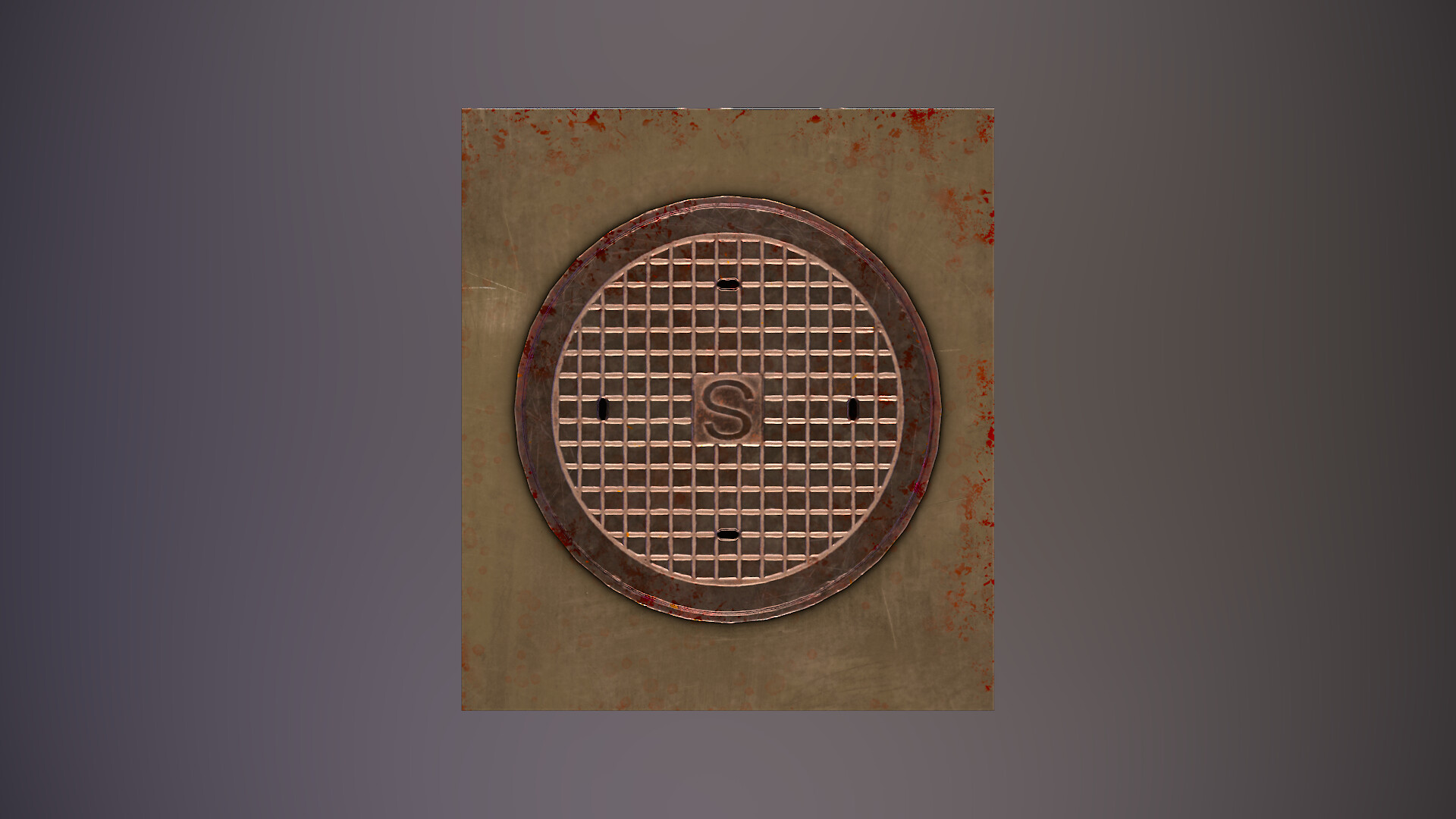 ArtStation - Sewer Cover