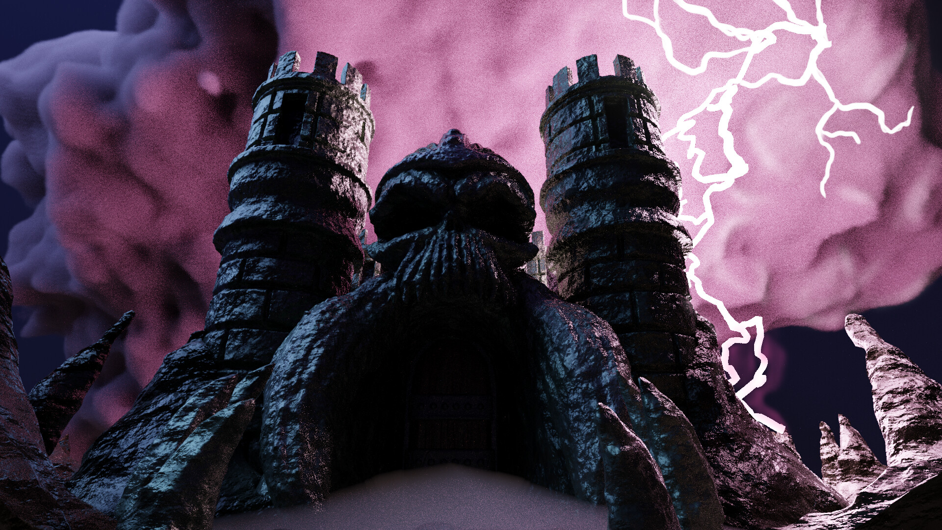 ArtStation - THE Castle of Grayskull