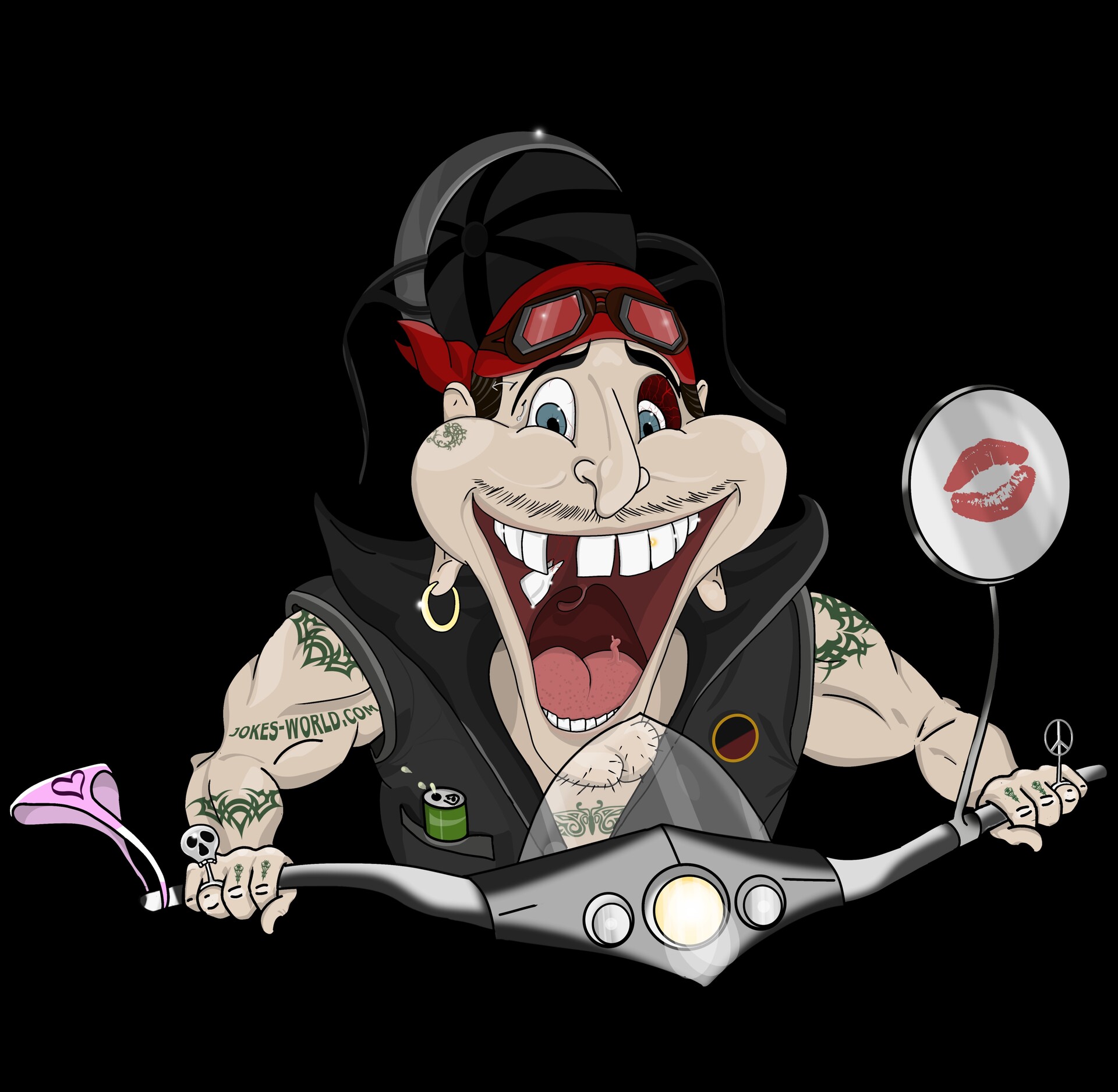 ArtStation - Crazy Biker