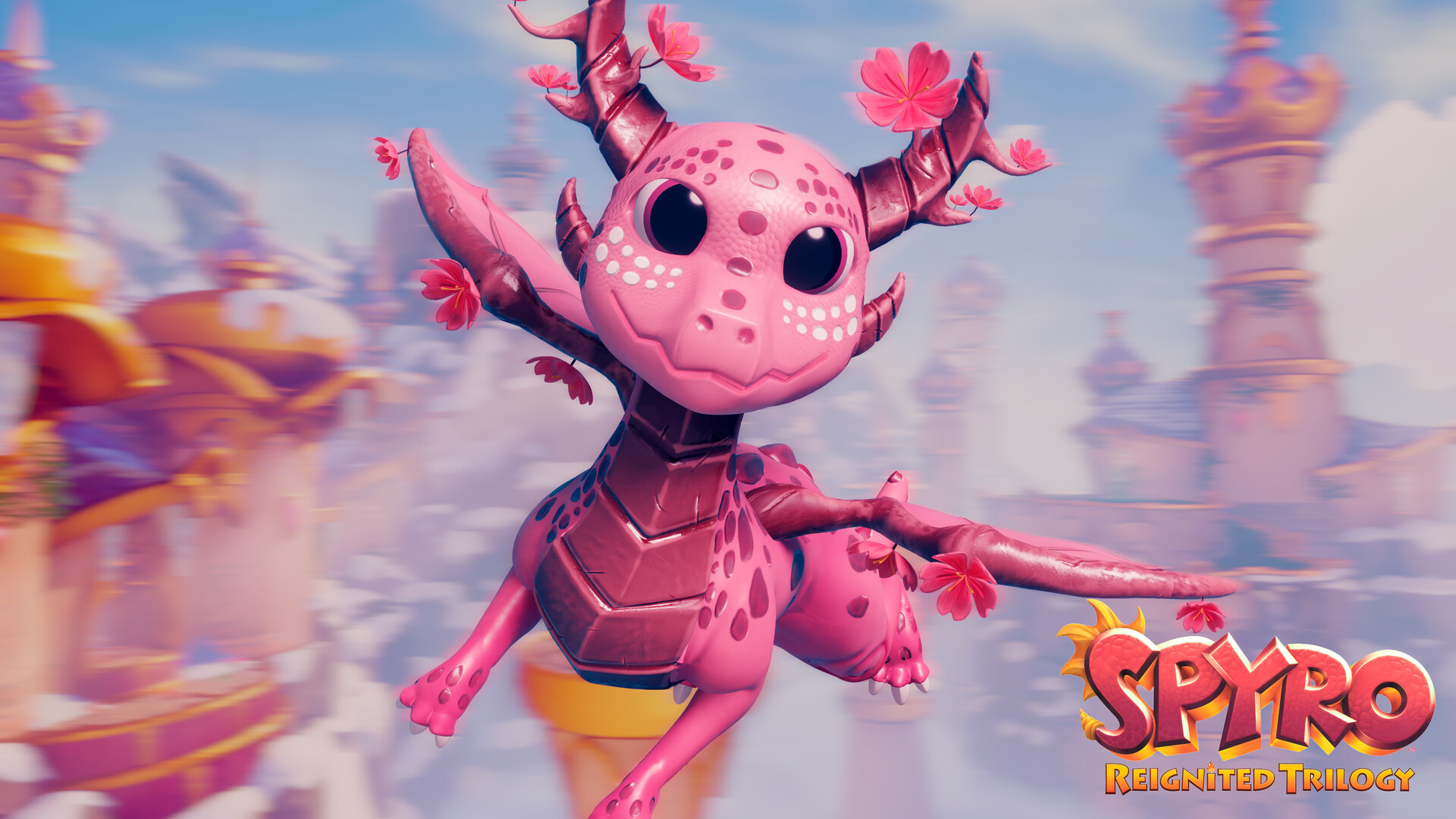 ArtStation - Sakura Dragon - Spyro Style