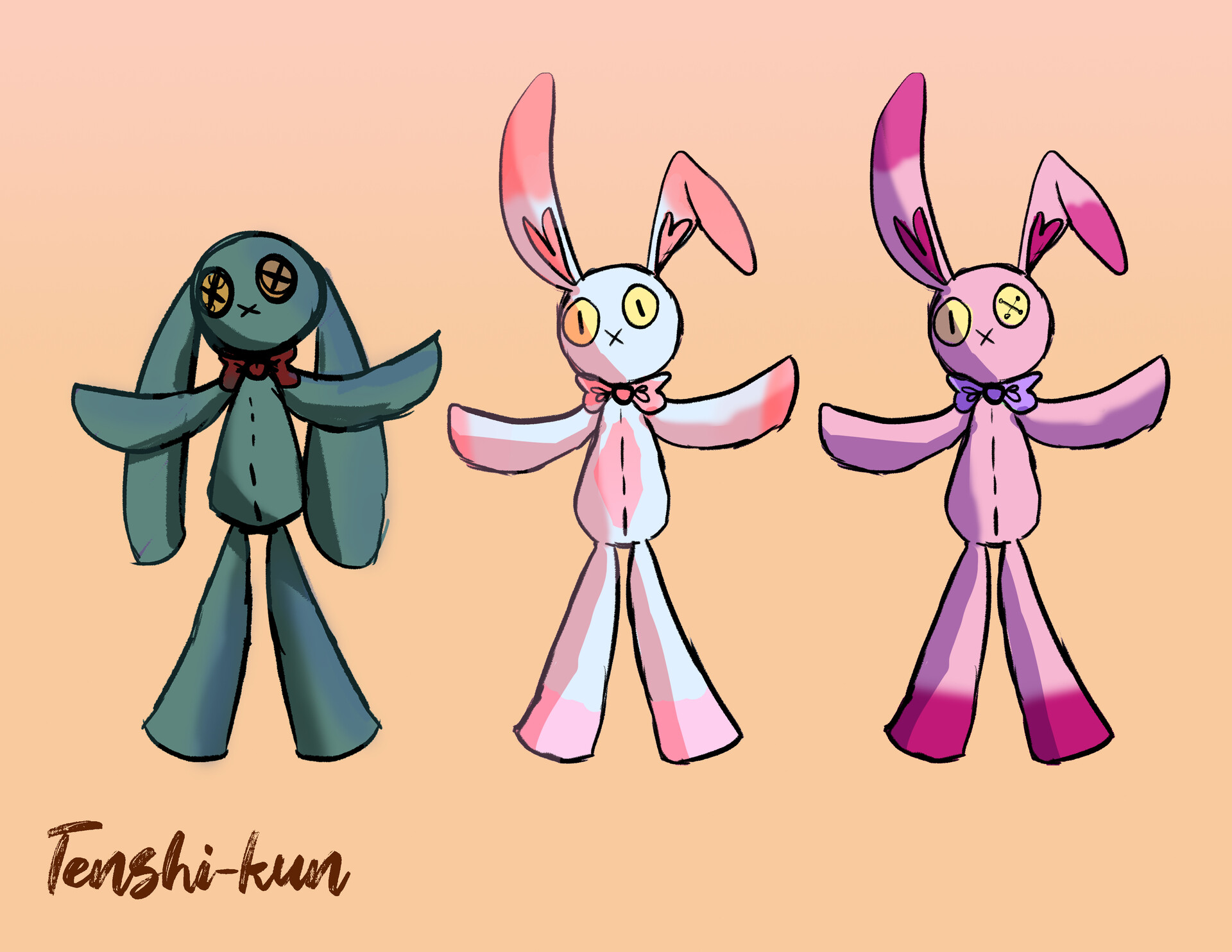 ArtStation - Bunny Concept Sketch