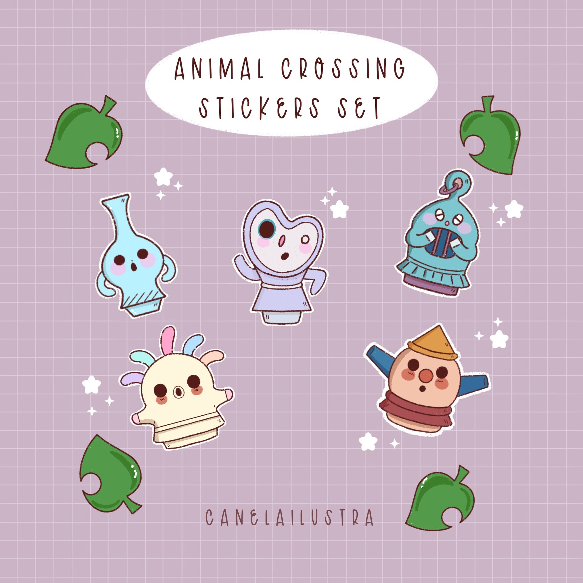 ArtStation - Animal crossing Gyroids